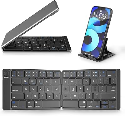 Amazon.com: ProtoArc Ergonomic Foldable Keyboard, XK03 Ultra Slim ...