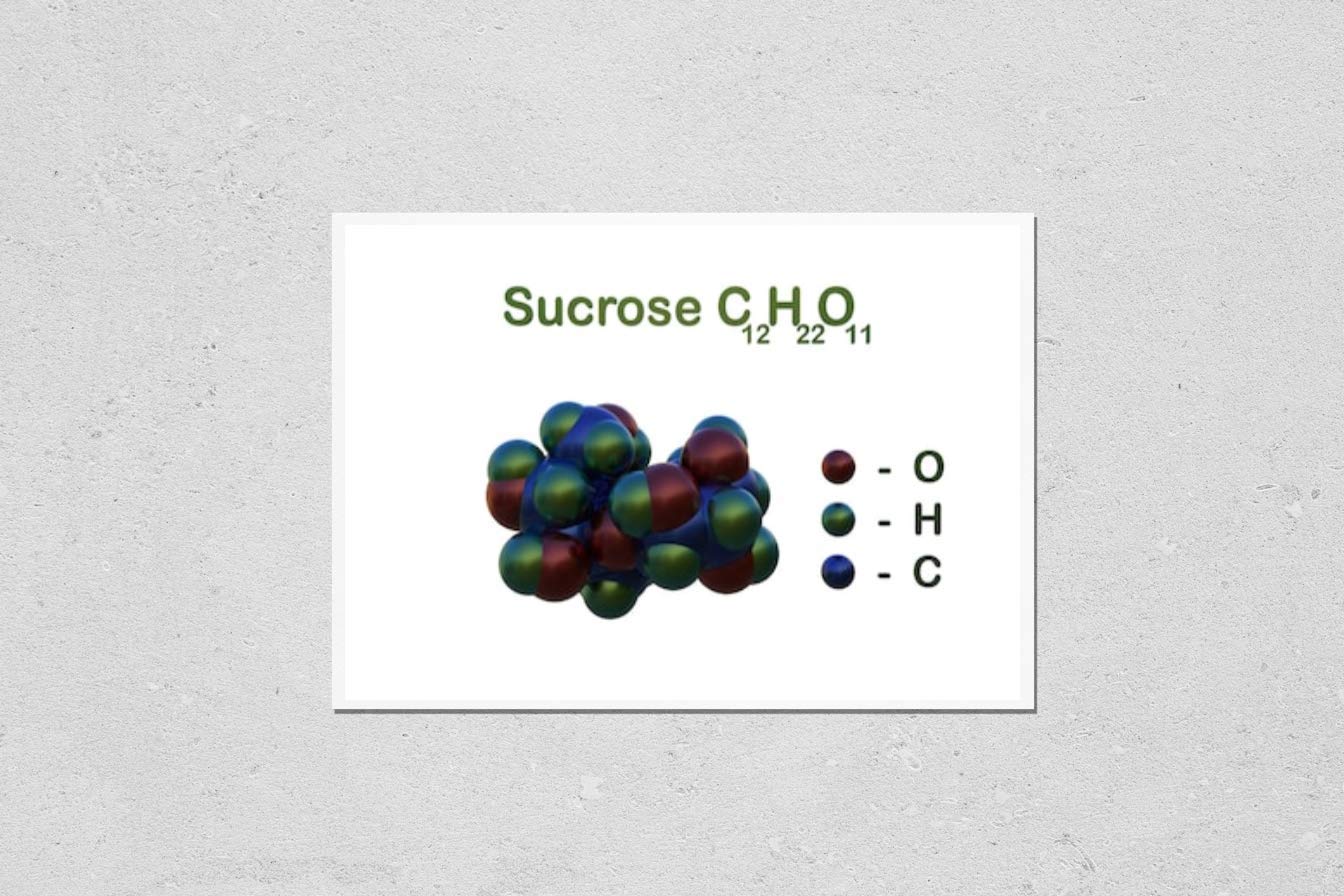 Buy KwikMedia Reproduction of Structural Formula and Space-Filling ...