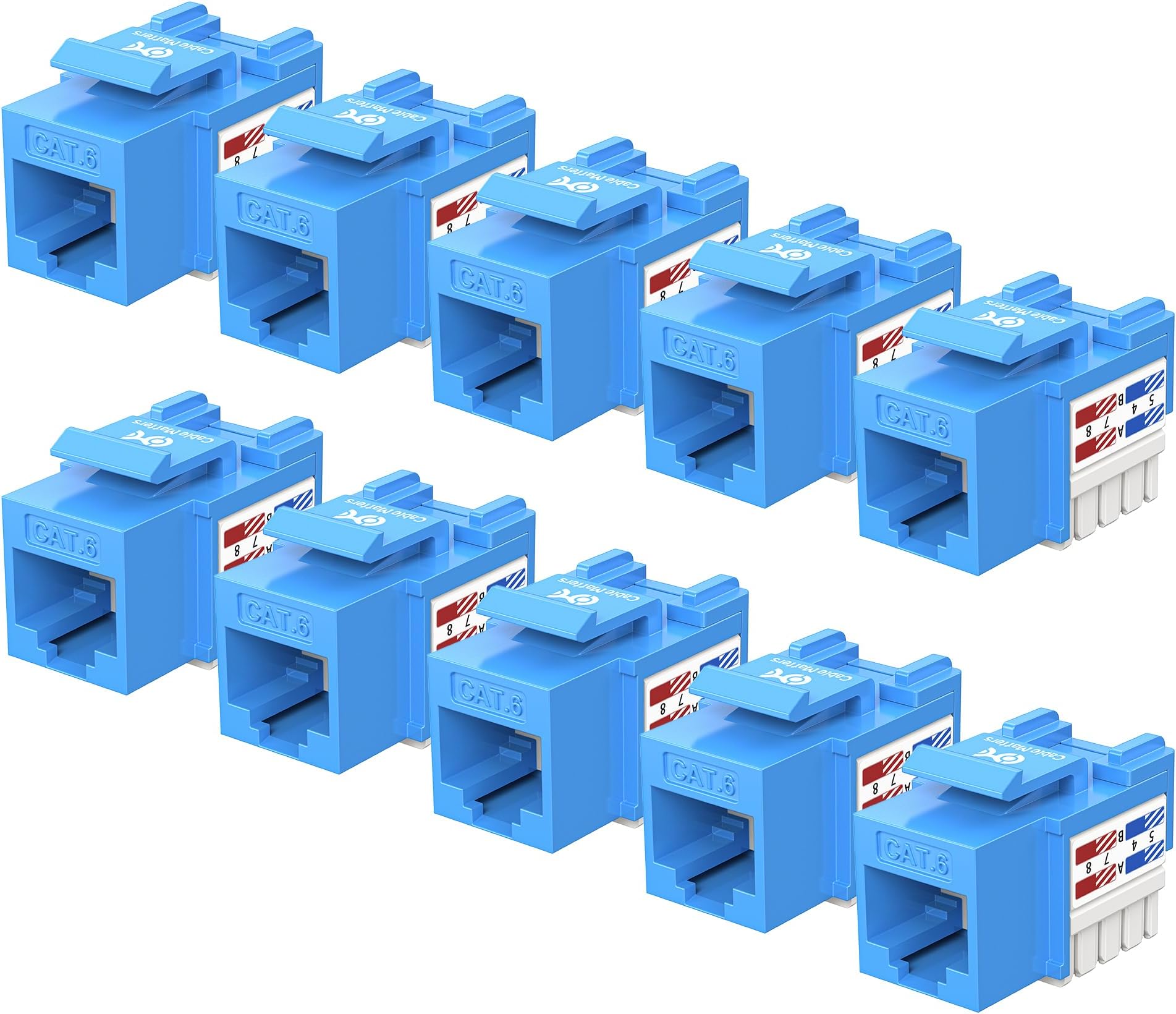 Amazon.com: Commscope/Systimax GigaSpeed Cat6 Modular Jack, White ...