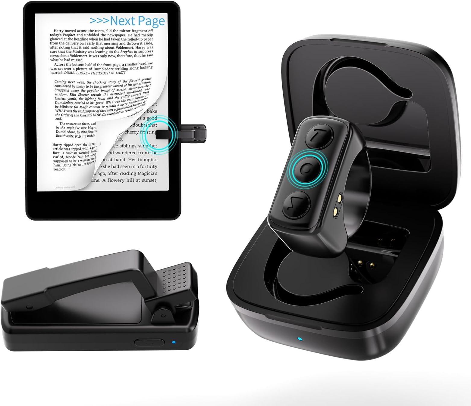 Amazon.com: Multifunction Remote Page Turner for Kindle Paperwhite ...