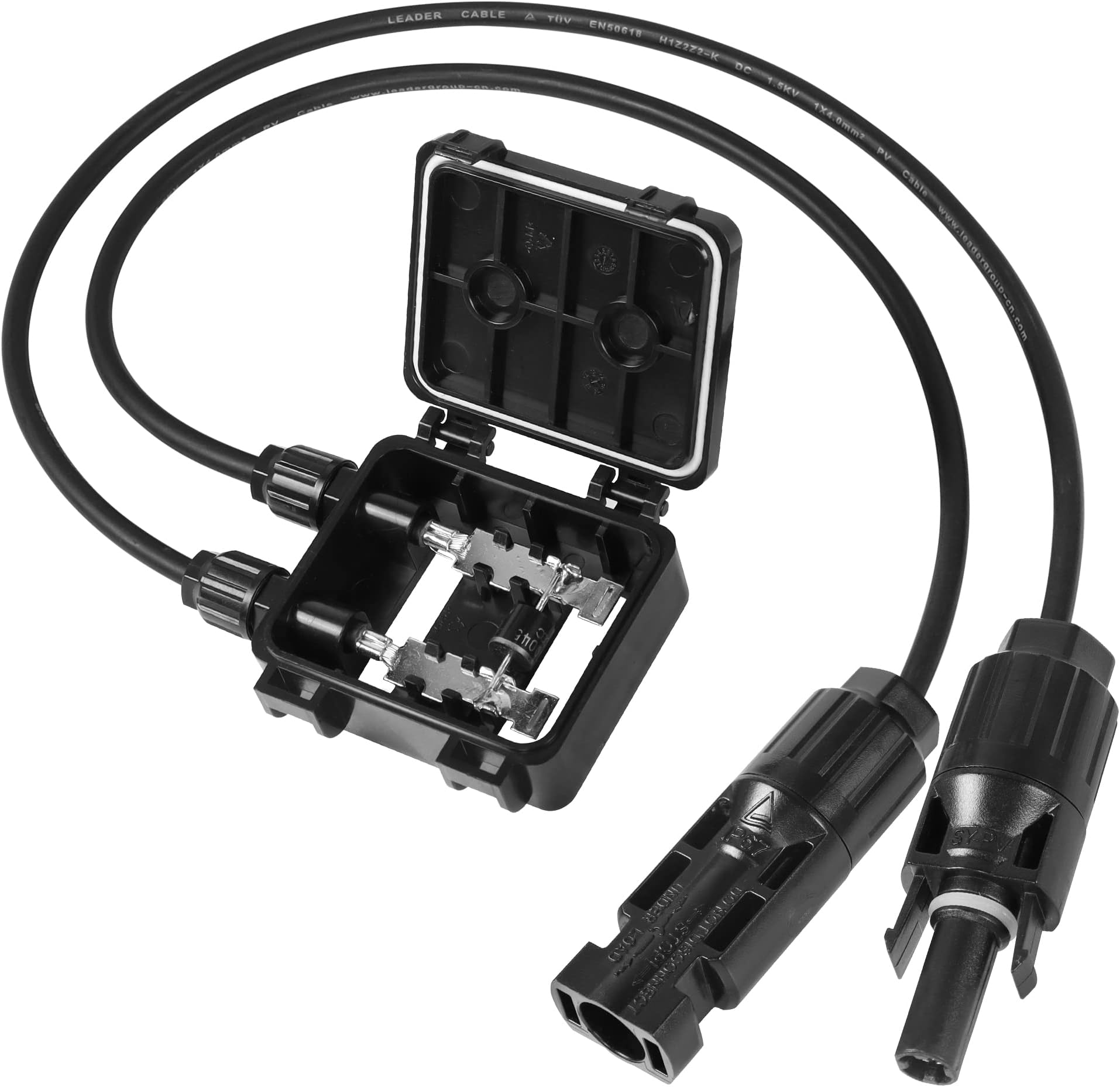 Amazon.com : PNGKNYOCN Solar Junction Box PV Connector，IP67 Waterproof ...