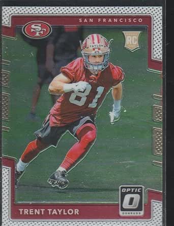 2017 Optic O Trent Taylor 49ers Rookie Football Card #125 at Amazon's ...