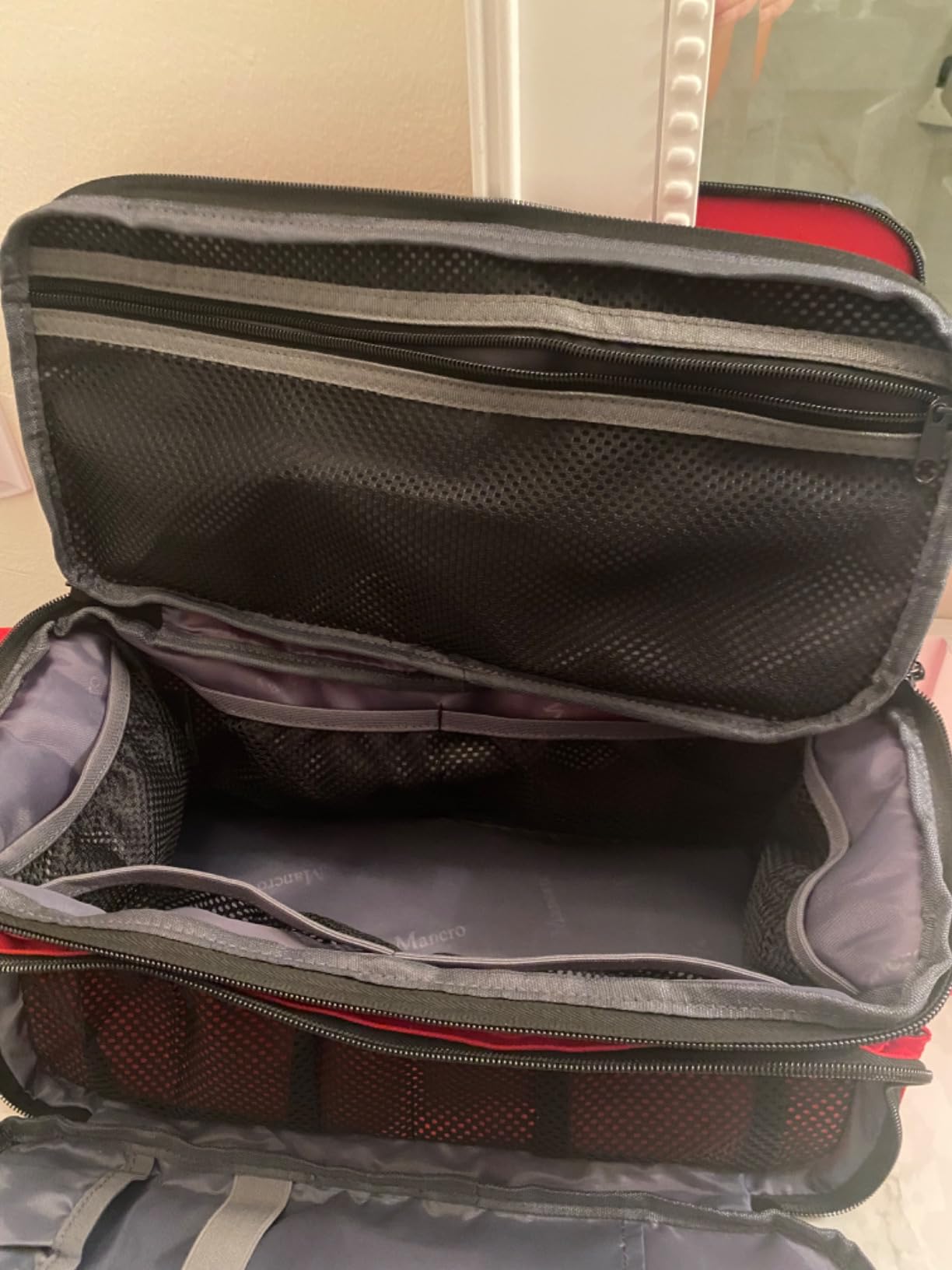 Amazon.com: Mancro First Aid Bags Empty, Medical Travel Bag with Multi ...