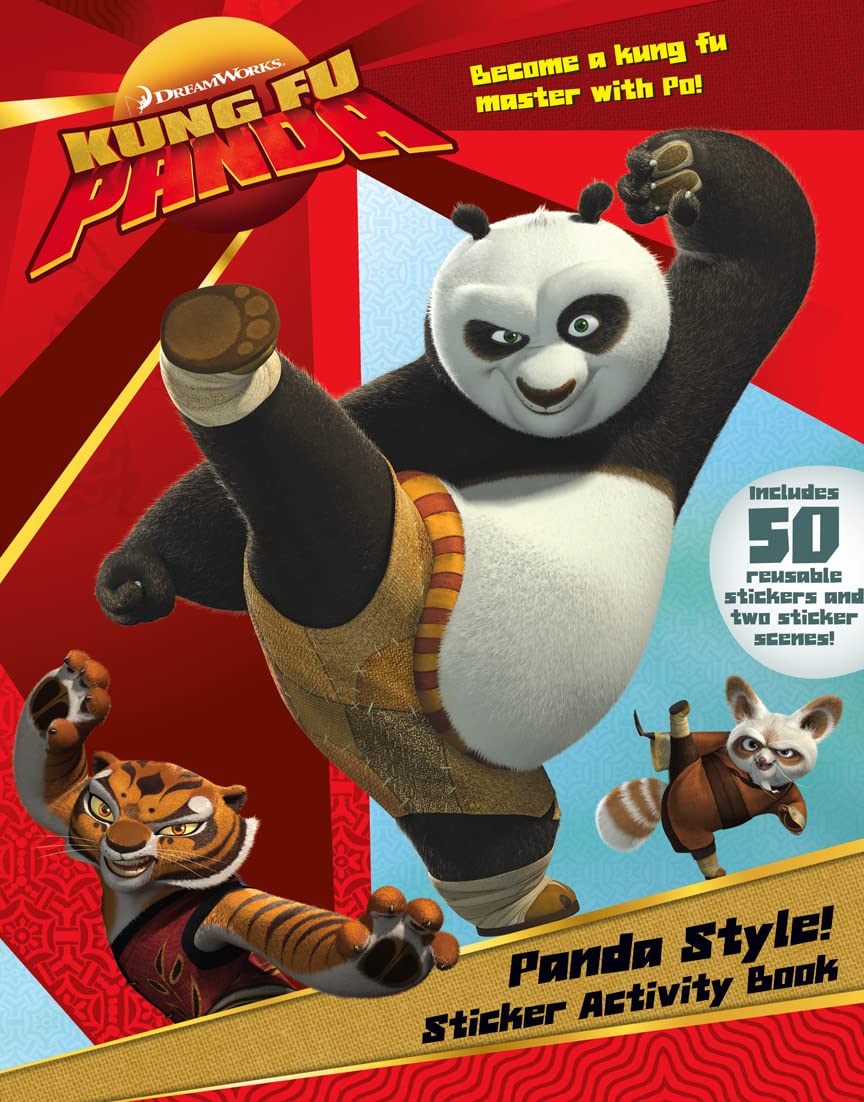 Kung Fu Panda – Panda Style!: Sticker Activity Book | Amazon.com.br