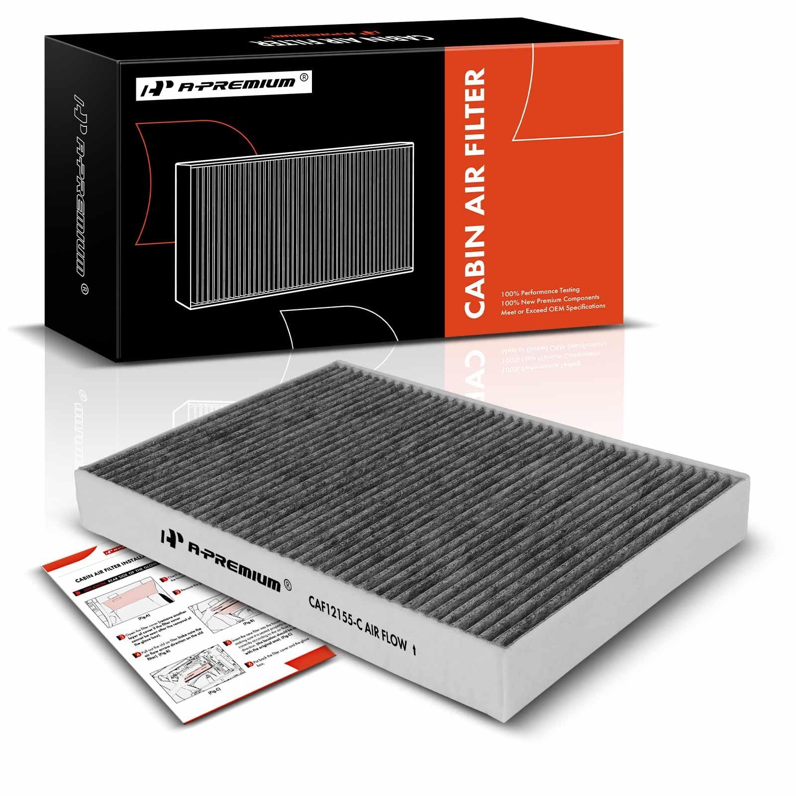 Amazon.com: A-Premium Cabin Air Filter with Activated Carbon Compatible ...