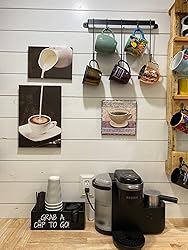 Amazon.com: MUCHII 8 oz Disposable Coffee Cups, Paper Coffee Cups With ...