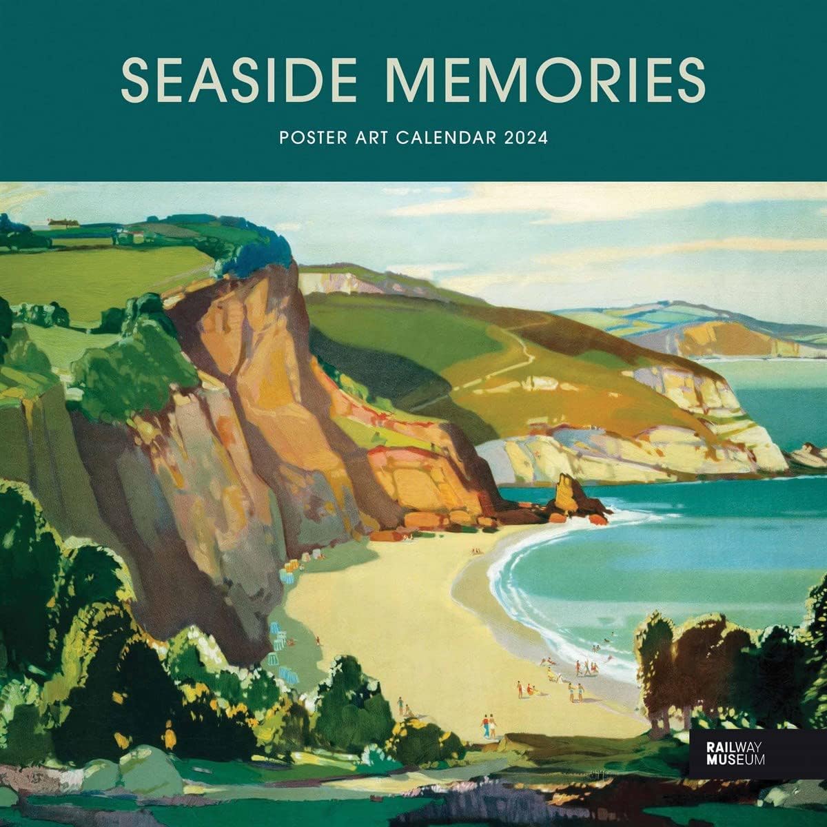Seaside Memories NRM Wall Calendar 2024 : Amazon.co.uk: Stationery ...