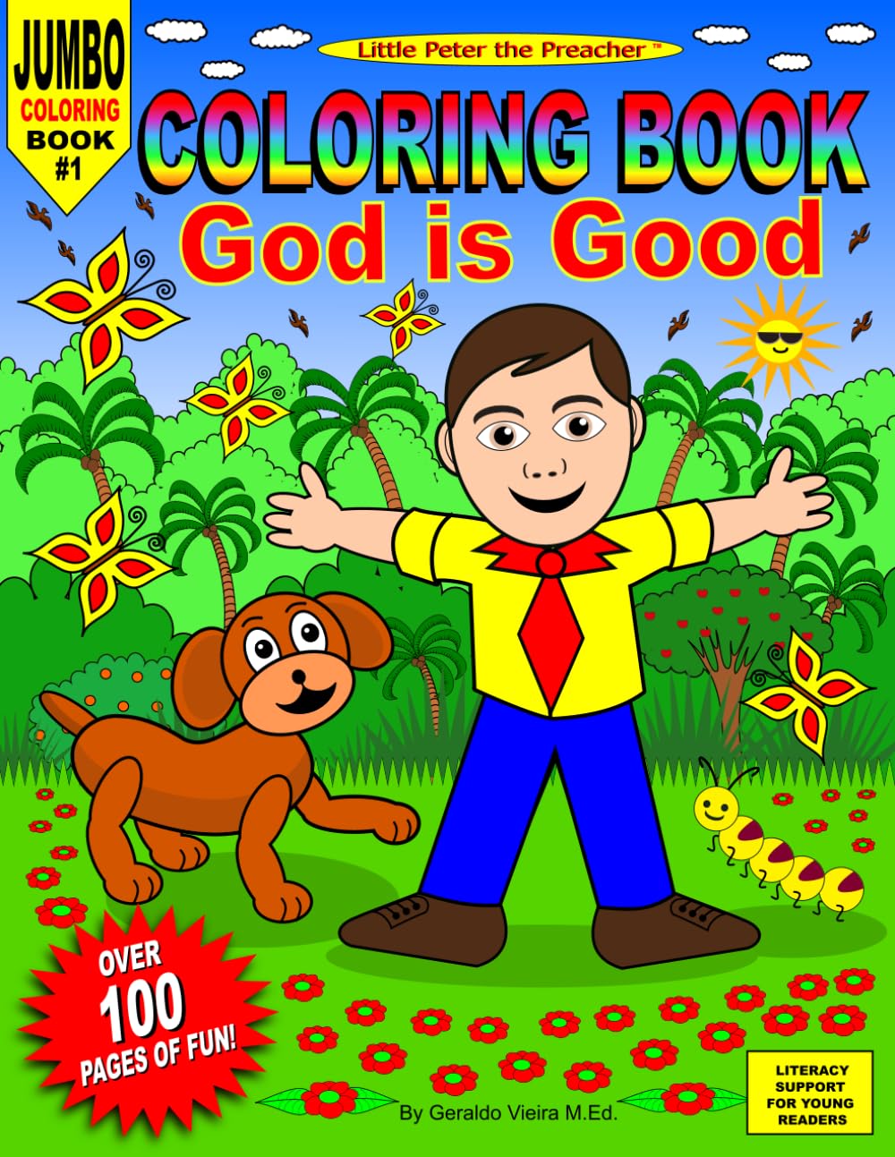 God is Good: Coloring Book: Vieira M.Ed., Geraldo, Vieira M.Ed, Geraldo ...