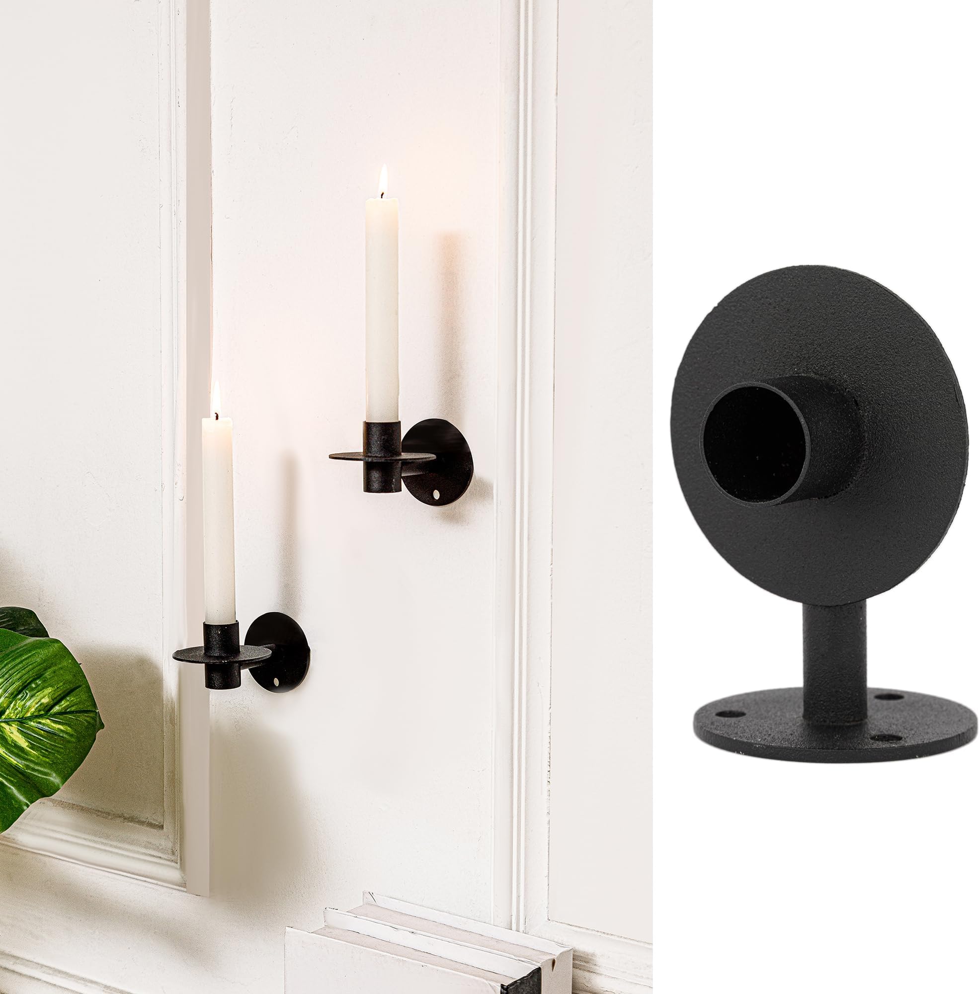 Amazon.com: Extending Taper Candle Holder Wall Mount, Vintage Extending ...