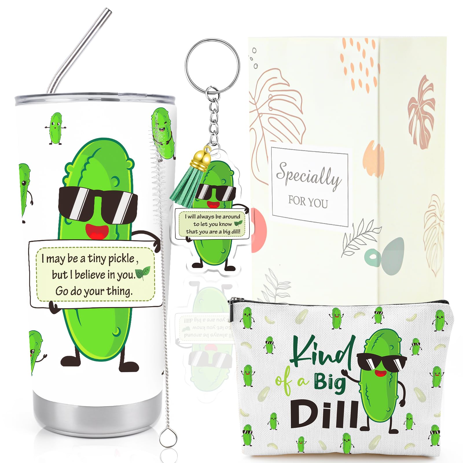 Amazon.com: Keluna Pickle Gift for Pickle Lovers - 3Pcs Pickle Themed ...