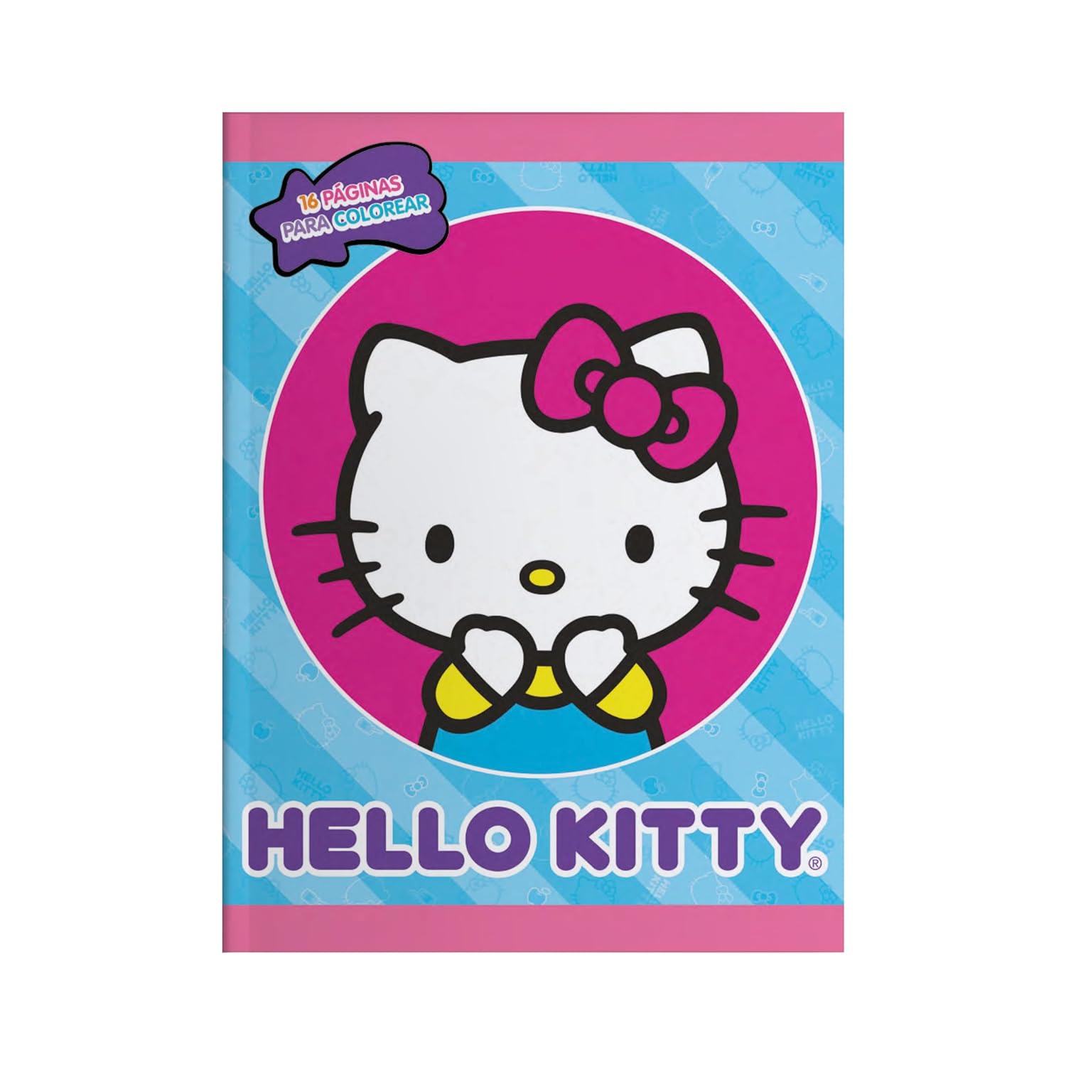 Libro para Colorear con Hello Kitty versión 4 16 Páginas [Paperback ...