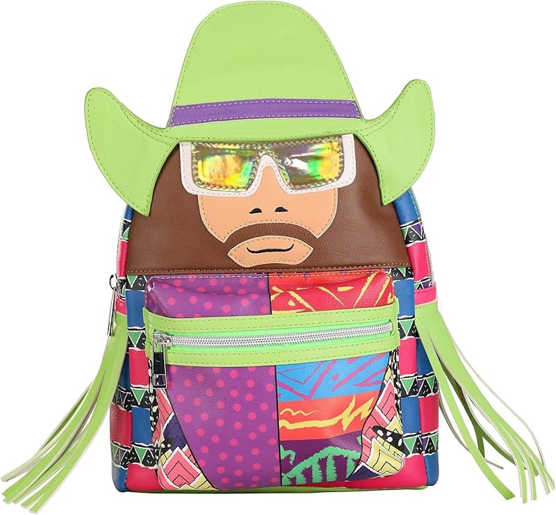 Amazon.com: WWE Macho Man Backpack, Randy Savage Bag for WWE Gifts ...