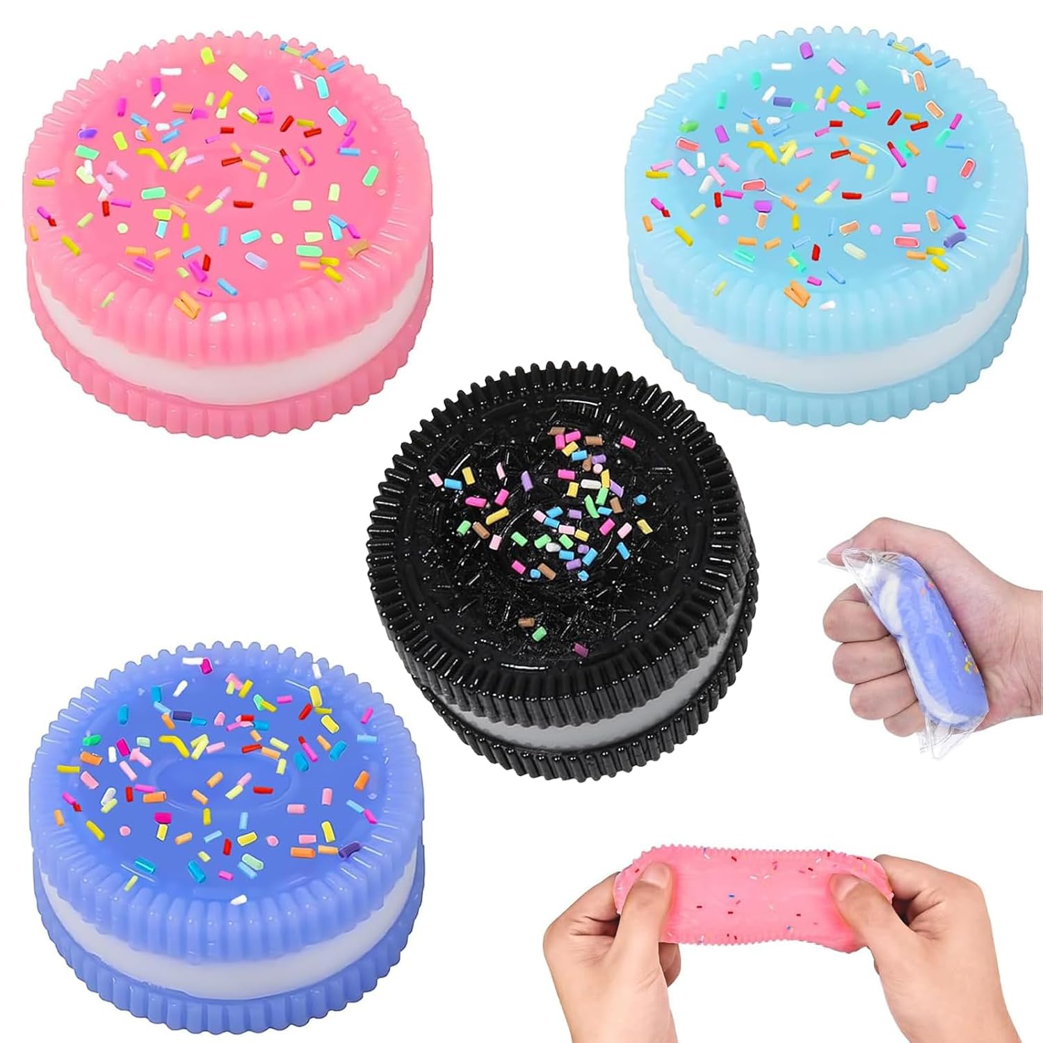 Buy 4Pcs Squishy Toy, Taba Squishy, Soft Fufu Fquishy Stress Relief ...