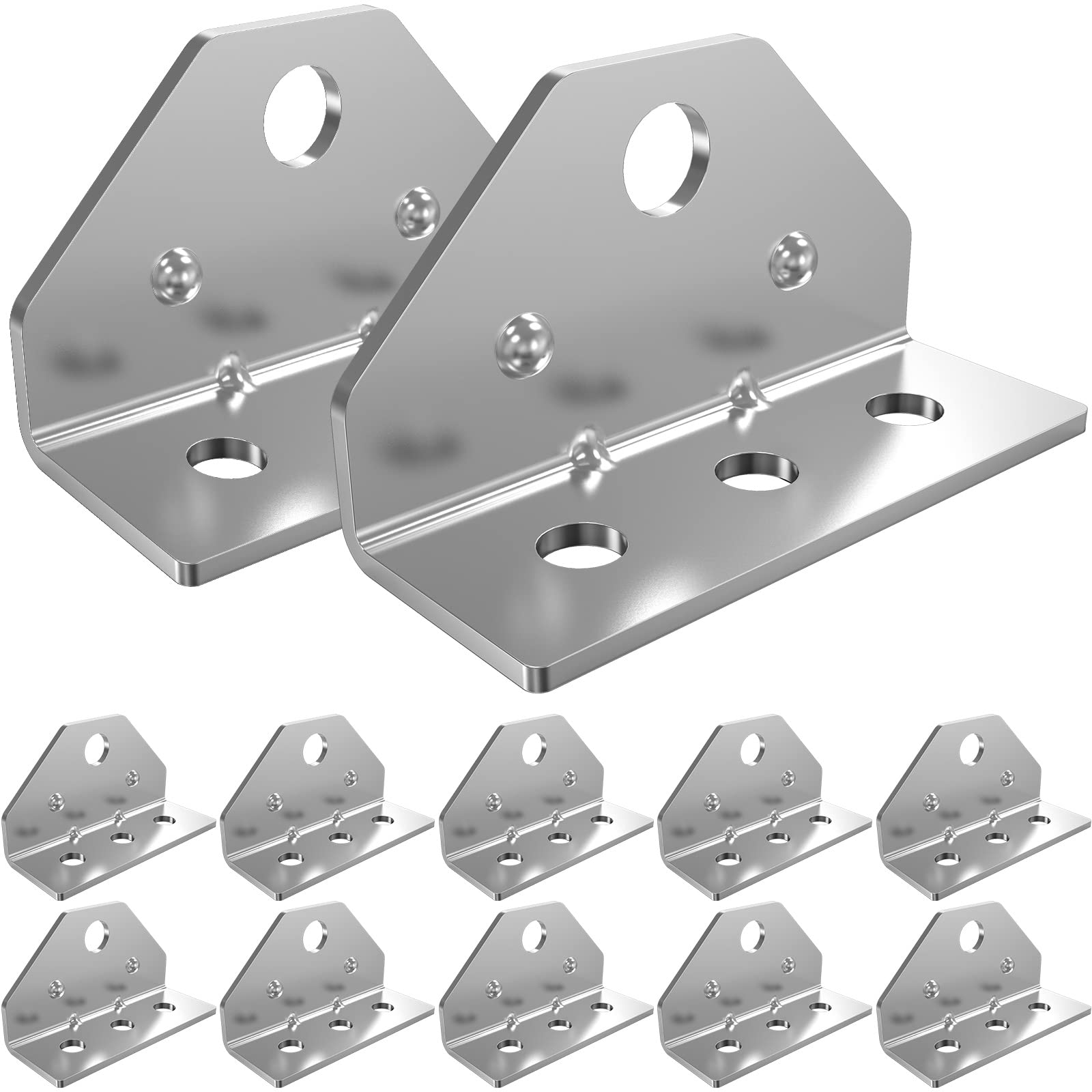 Snapklik.com : 12 PCS Boat Trailer Top Angle Swivel Top Angle Bracket
