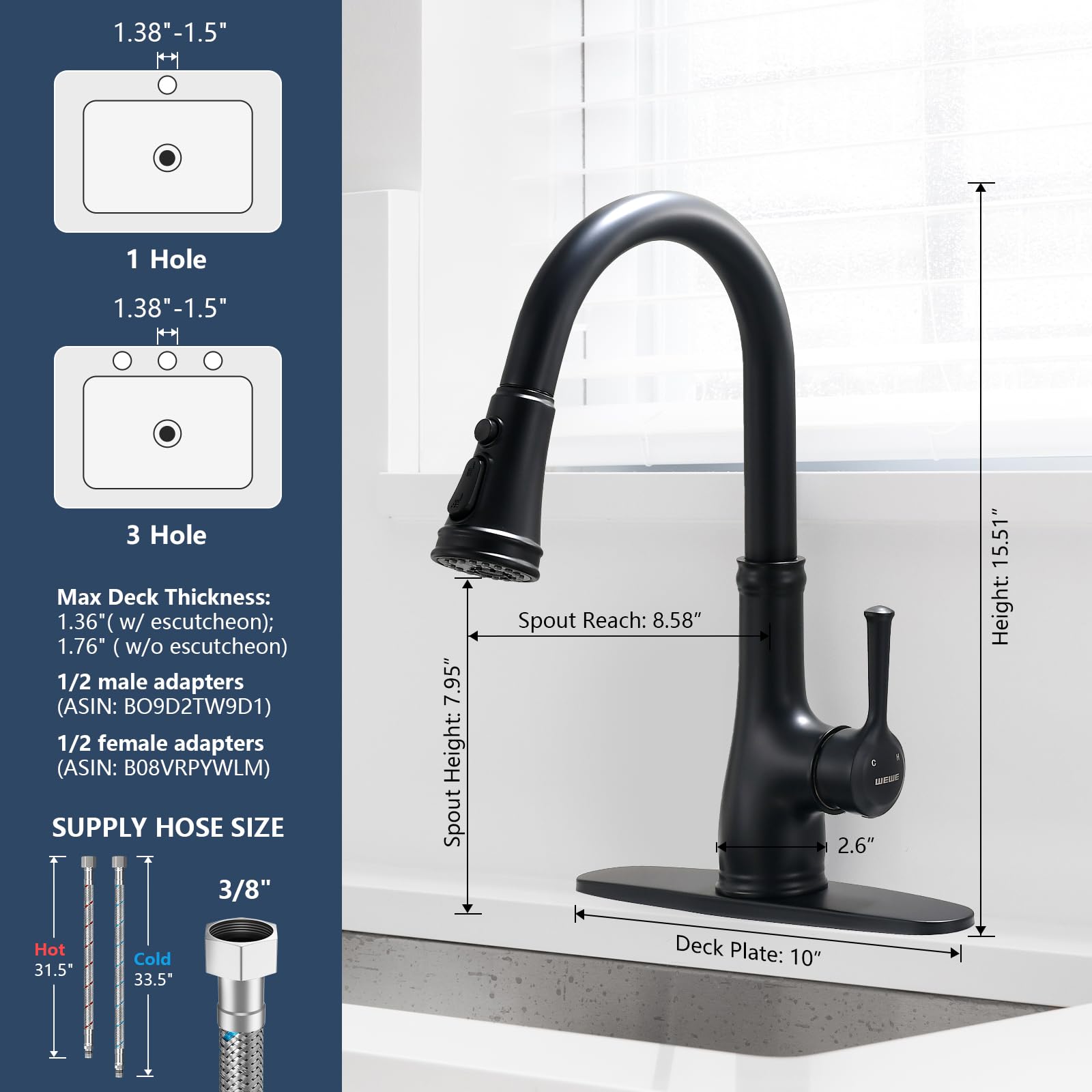 Snapklik.com : WEWE Vintage Kitchen Faucet