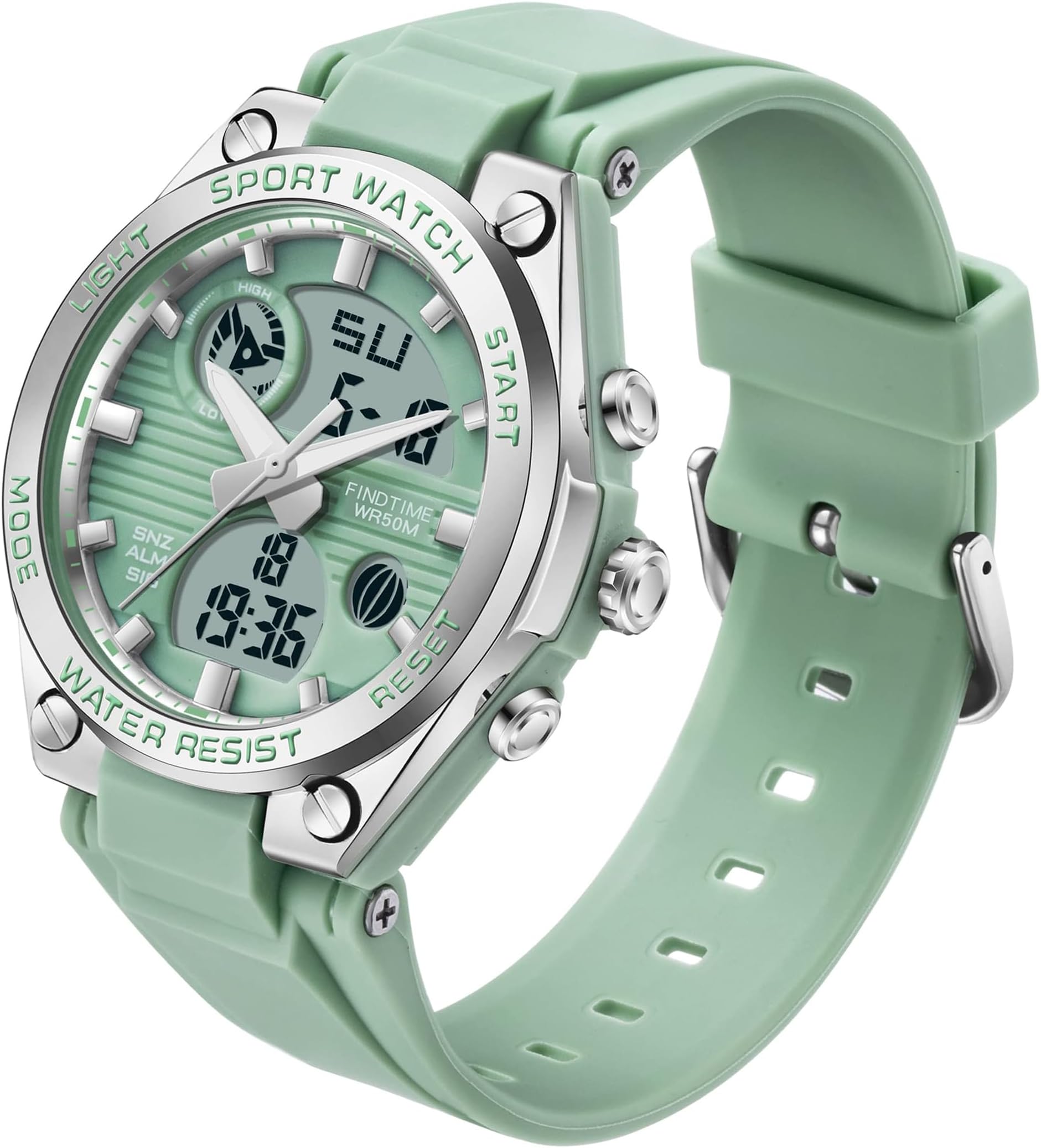 Sekonda Xpose Ladies Unisex Waterproof White Fabric Sports Watch 3521 ...
