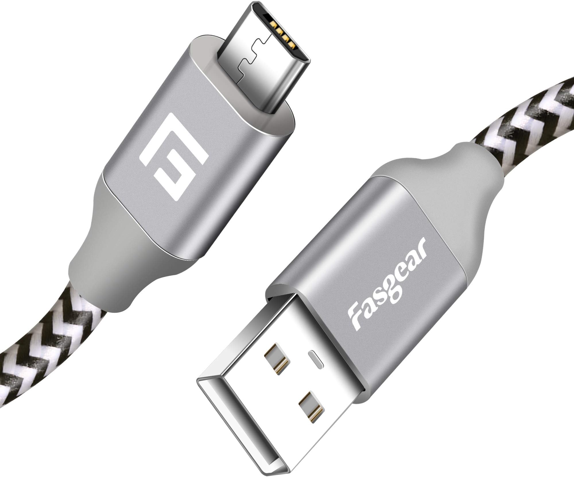 Amazon Basics USB 2.0 A-Male to Micro B Cable, 3 meters, Black : Amazon ...