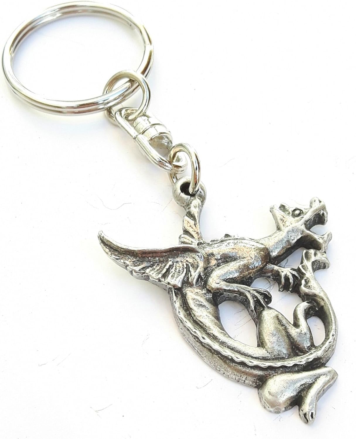 Amazon.com: Fine Pewter Griffin Keychain with Gift Pouch : Automotive