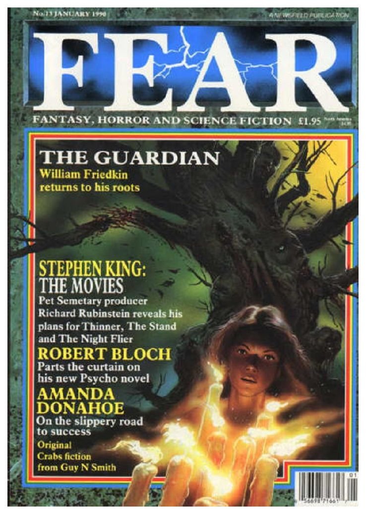Fear Magazine, January 1990 | Fantasy, Horror and Science Fiction: Guy ...