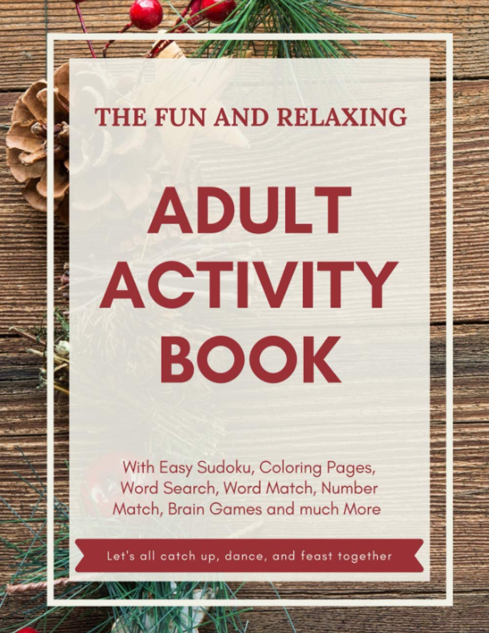 Buy The Fun and Relaxing Adult Activity Book: With Medium Sudoku ...
