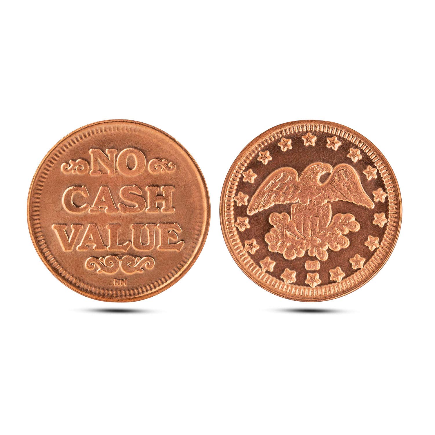 Metal Copper Coins Pack of 50 Tokens for Arcade Games/Prizes by MT ...