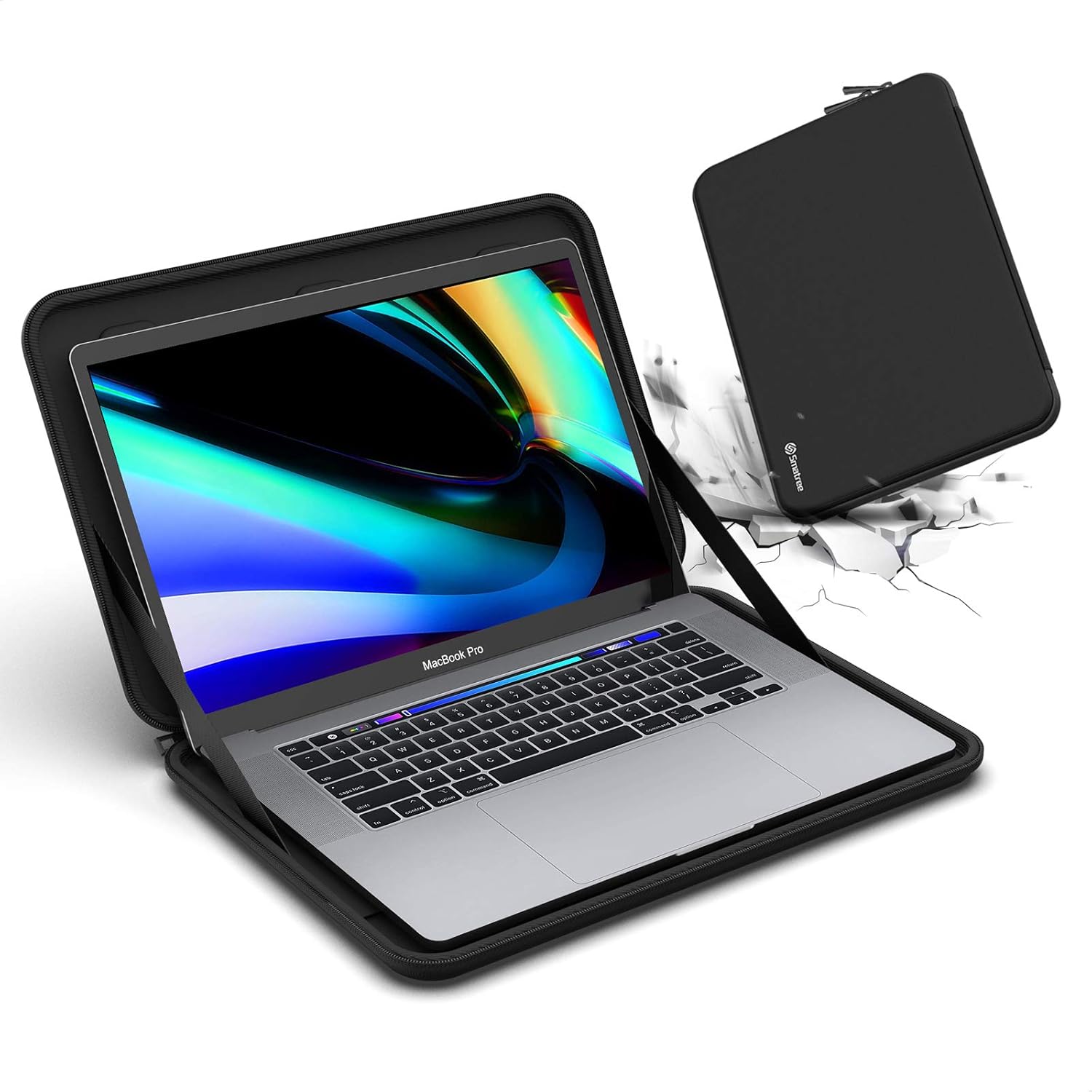 Smatree Macbook Pro 16 inch Case Hard Shell, Laptop Carrying Case ...