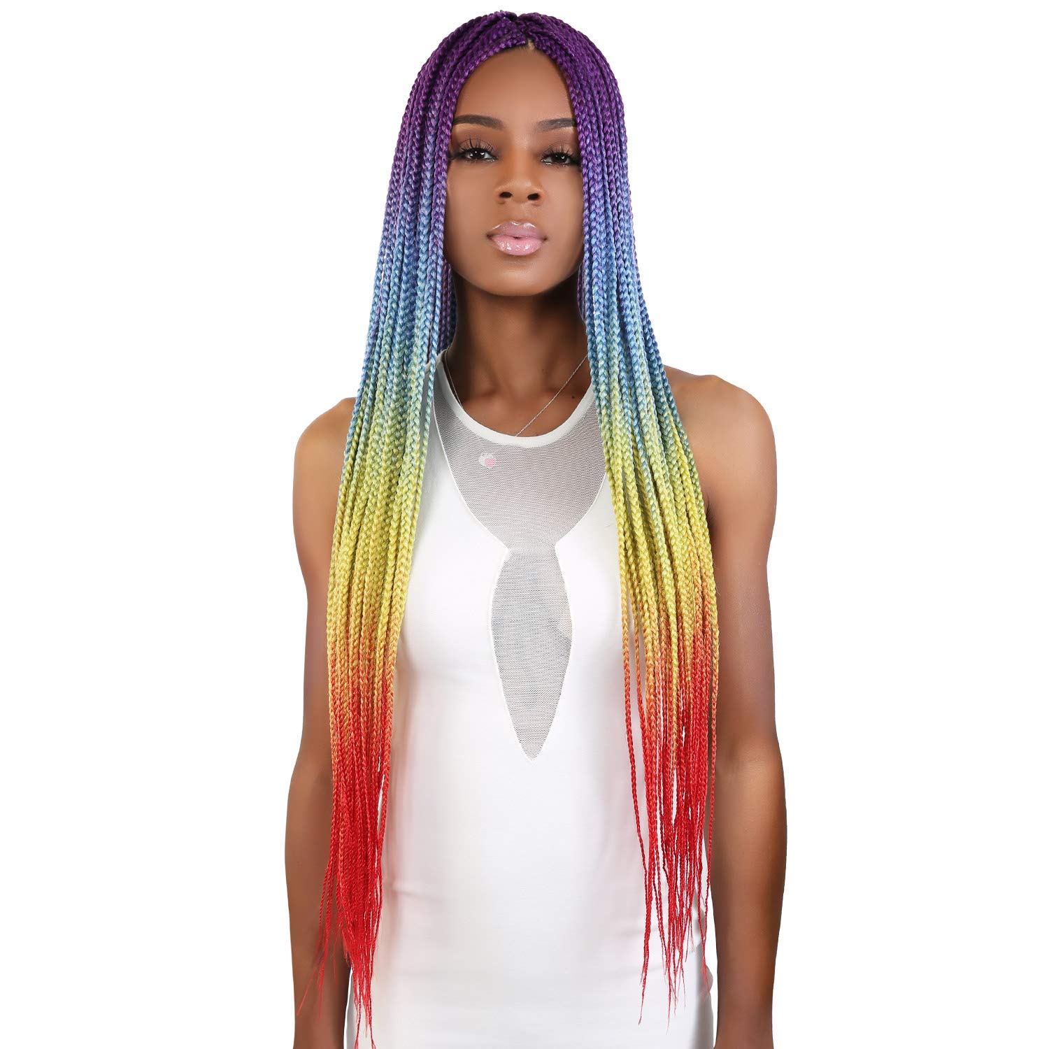 9 Packs 32 Inch Au Then Tic Box Braid Crochet | Desertcart Botswana