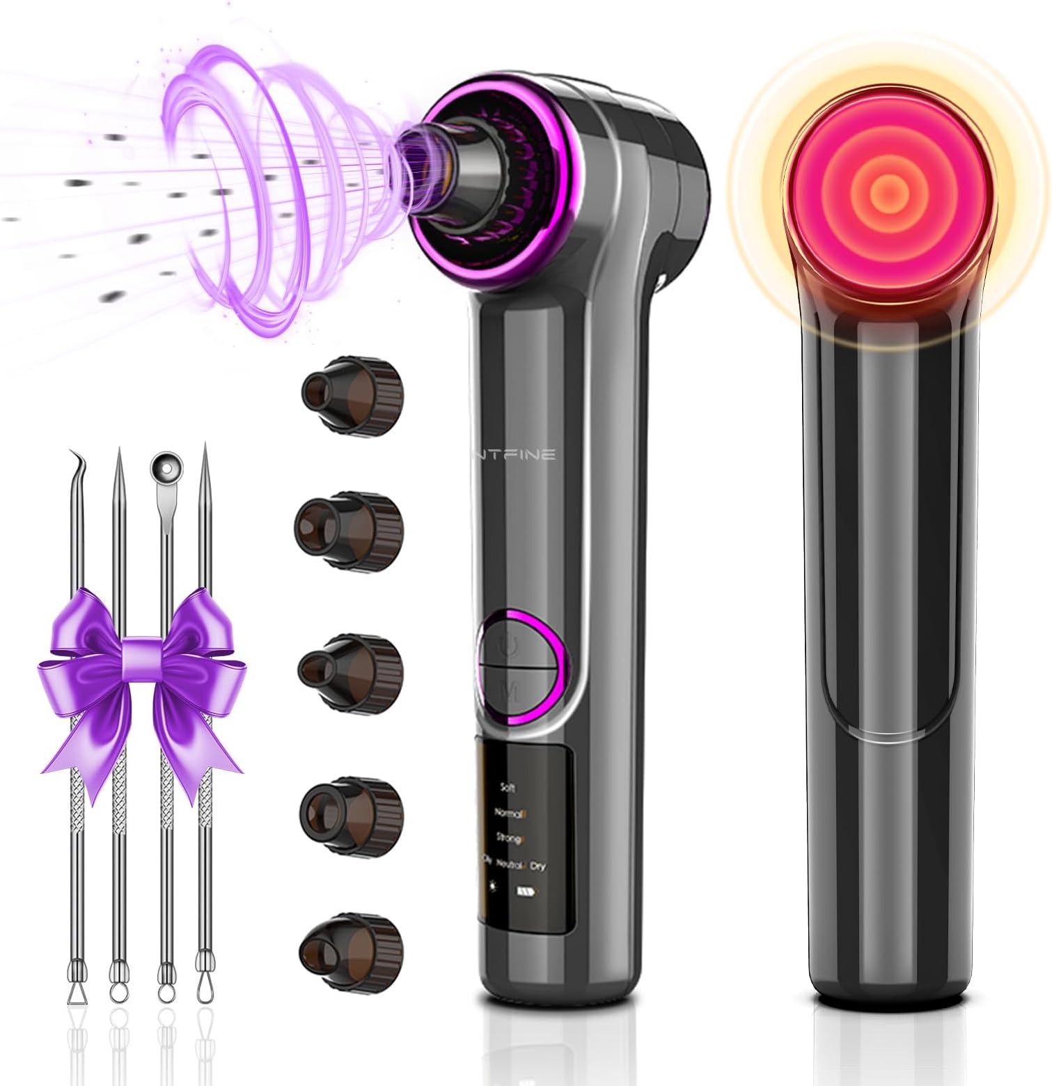 Amazon.com: Daweir Blackhead Remover Pore Vacuum - Pimple Extractor ...