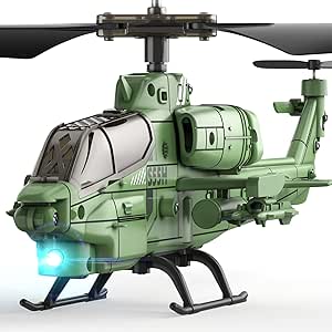 Amazon.com: SYMA S55H Remote Control Helicopter, Military RC Helicopters with Cool Appearance ...