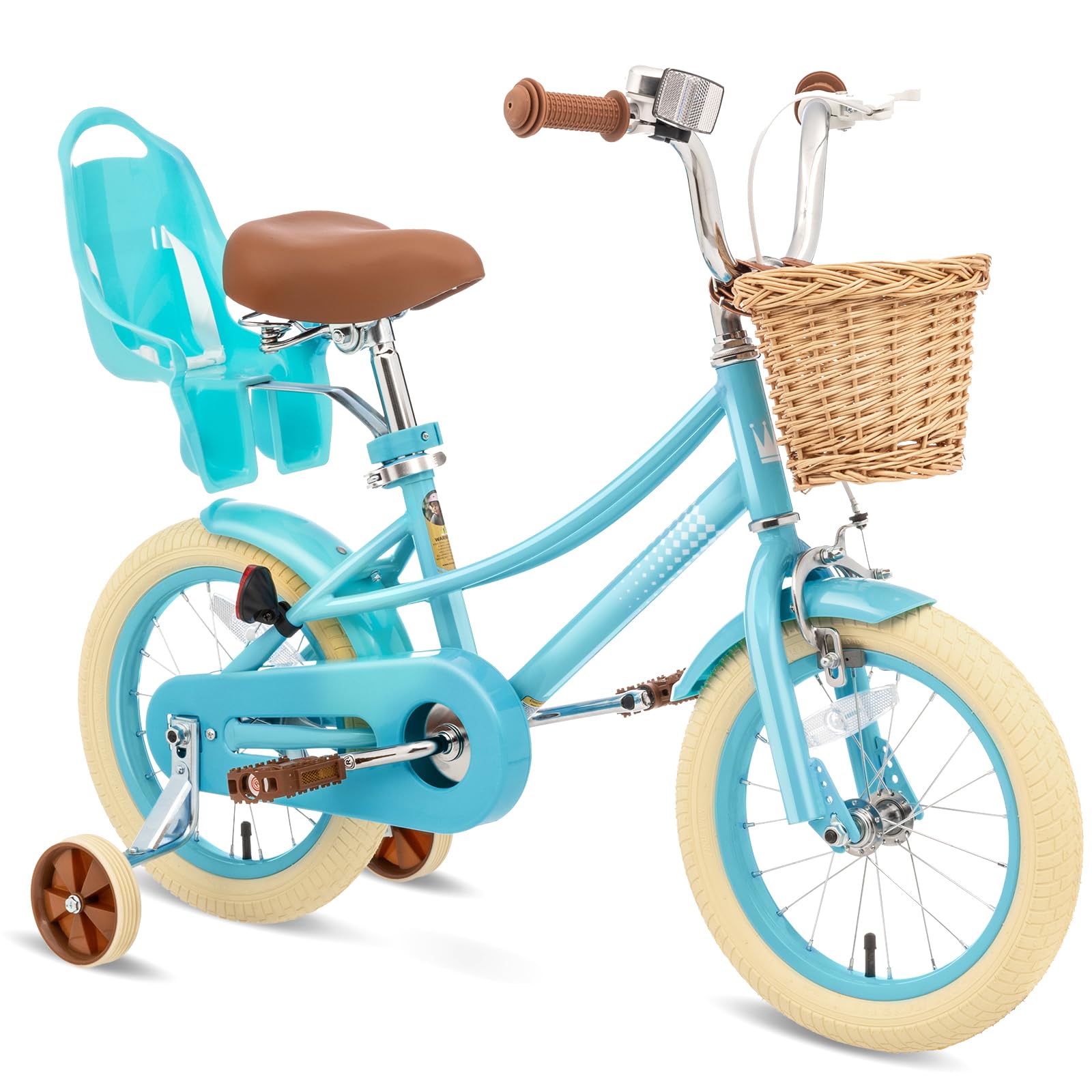 Amazon.com : XJD Girls Bike for 2-4 Years Old Toddlers and Kids, 12 14 ...