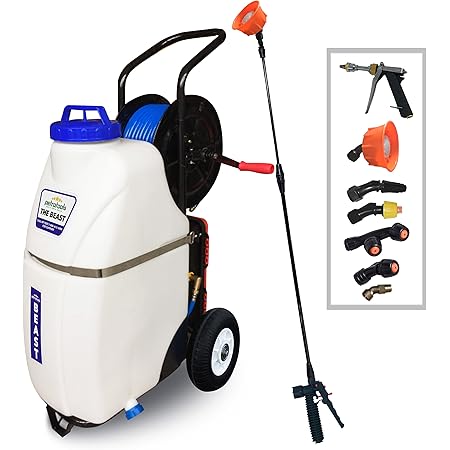 Amazon.com : Master Gardener Rechargeable Cart Sprayer - 12 Volt, 9 ...