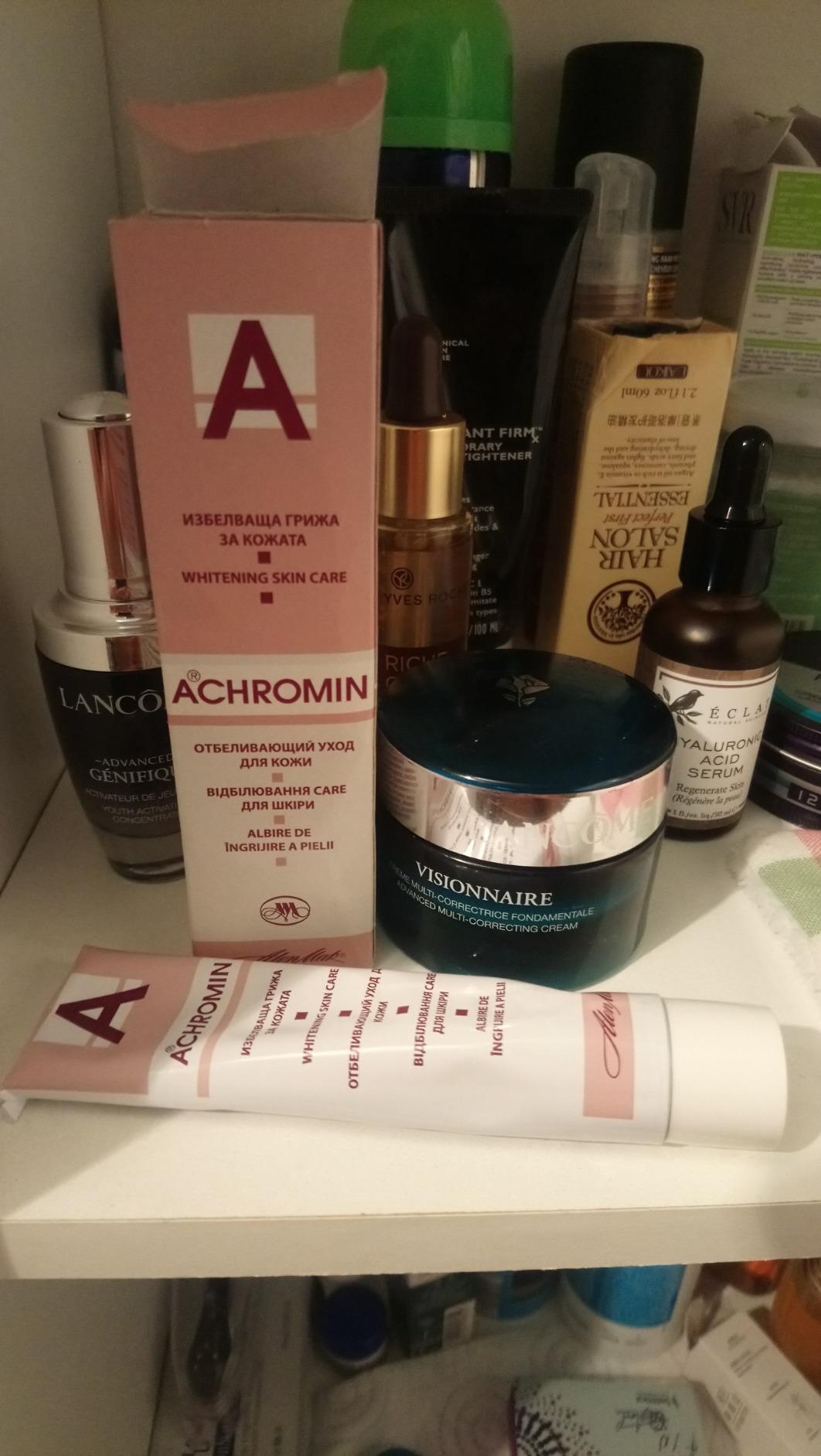 Achromin - Crème blanchissant pour les taches sombres, taches de ...