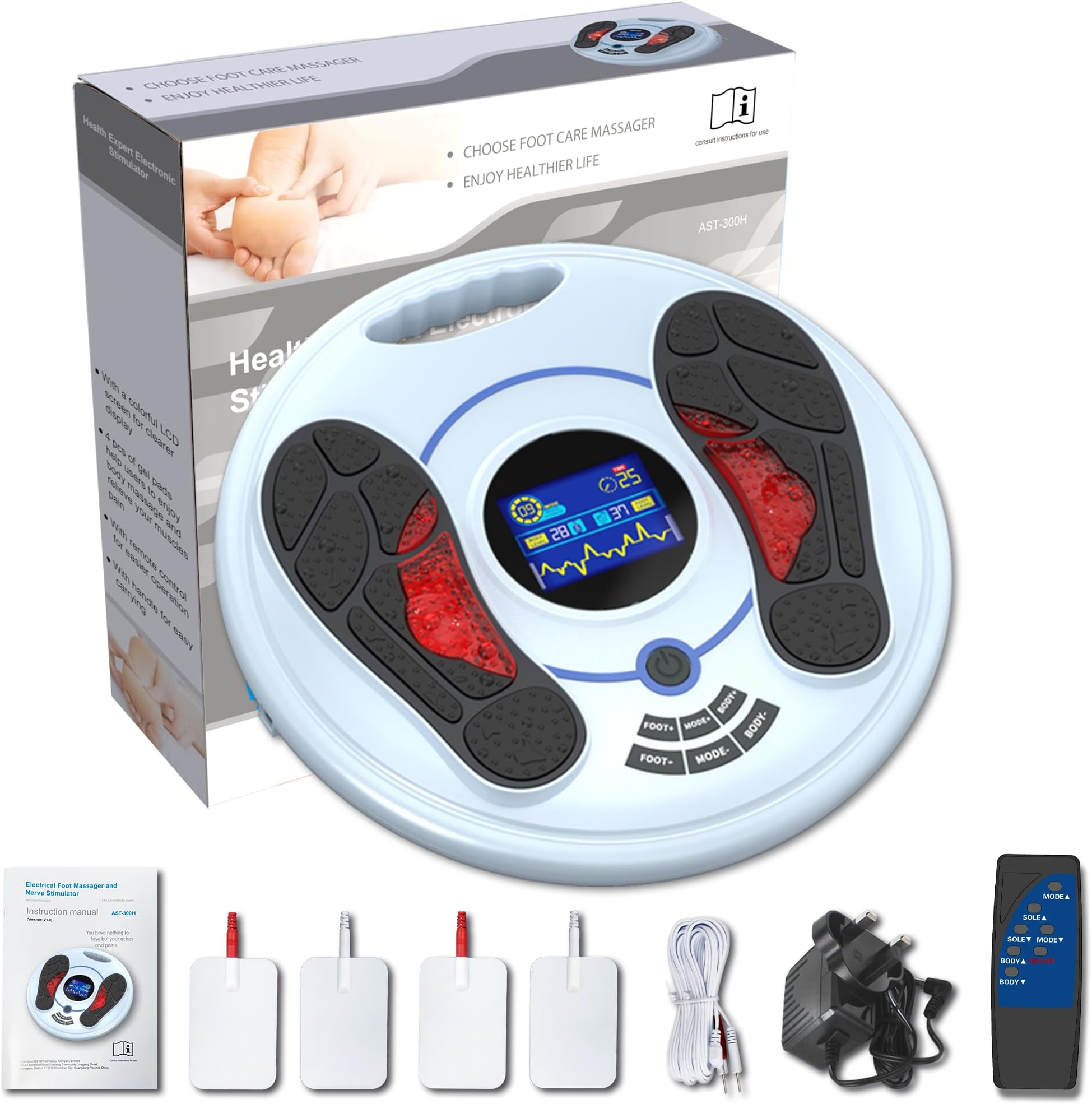 Amazon.com: OSITO EMS Foot Massager for Neuropathy(FSA or HSA Eligible ...