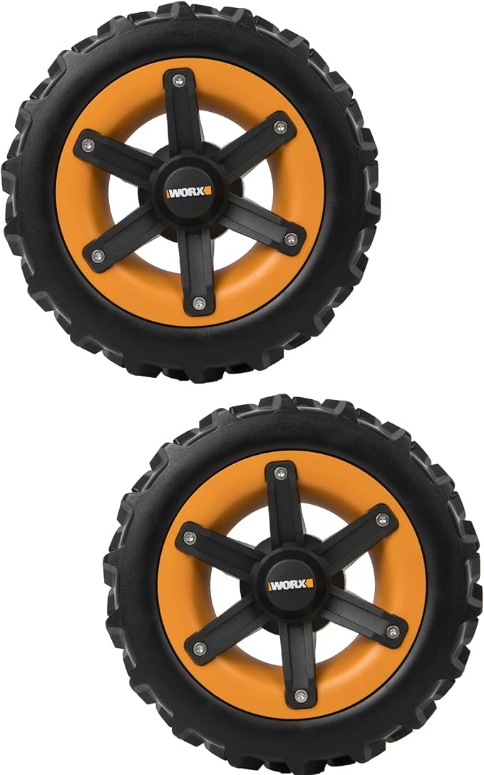 WORX - Weighted wheels with V-sole - Draining the ground and improving ...