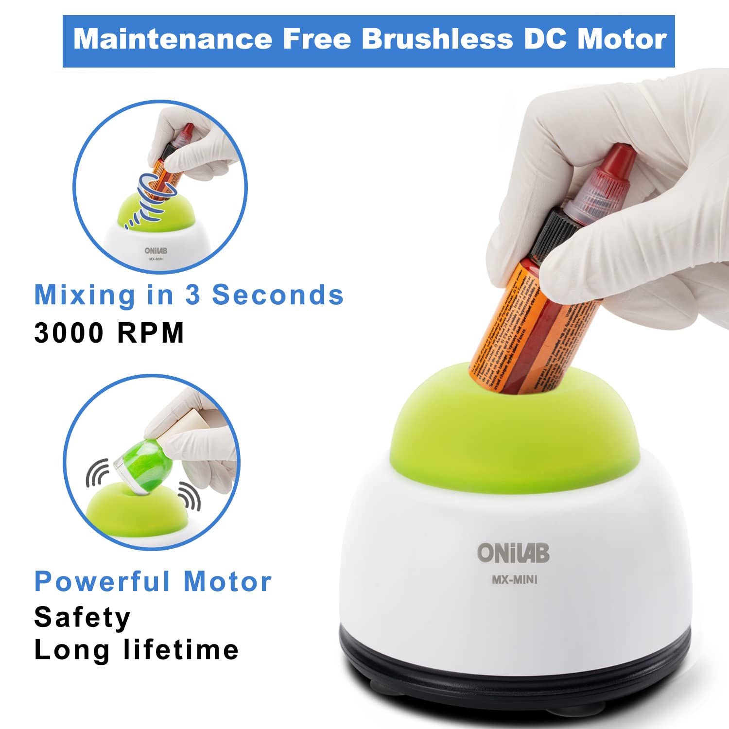 Snapklik.com : ONiLAB Mini Vortex Mixer