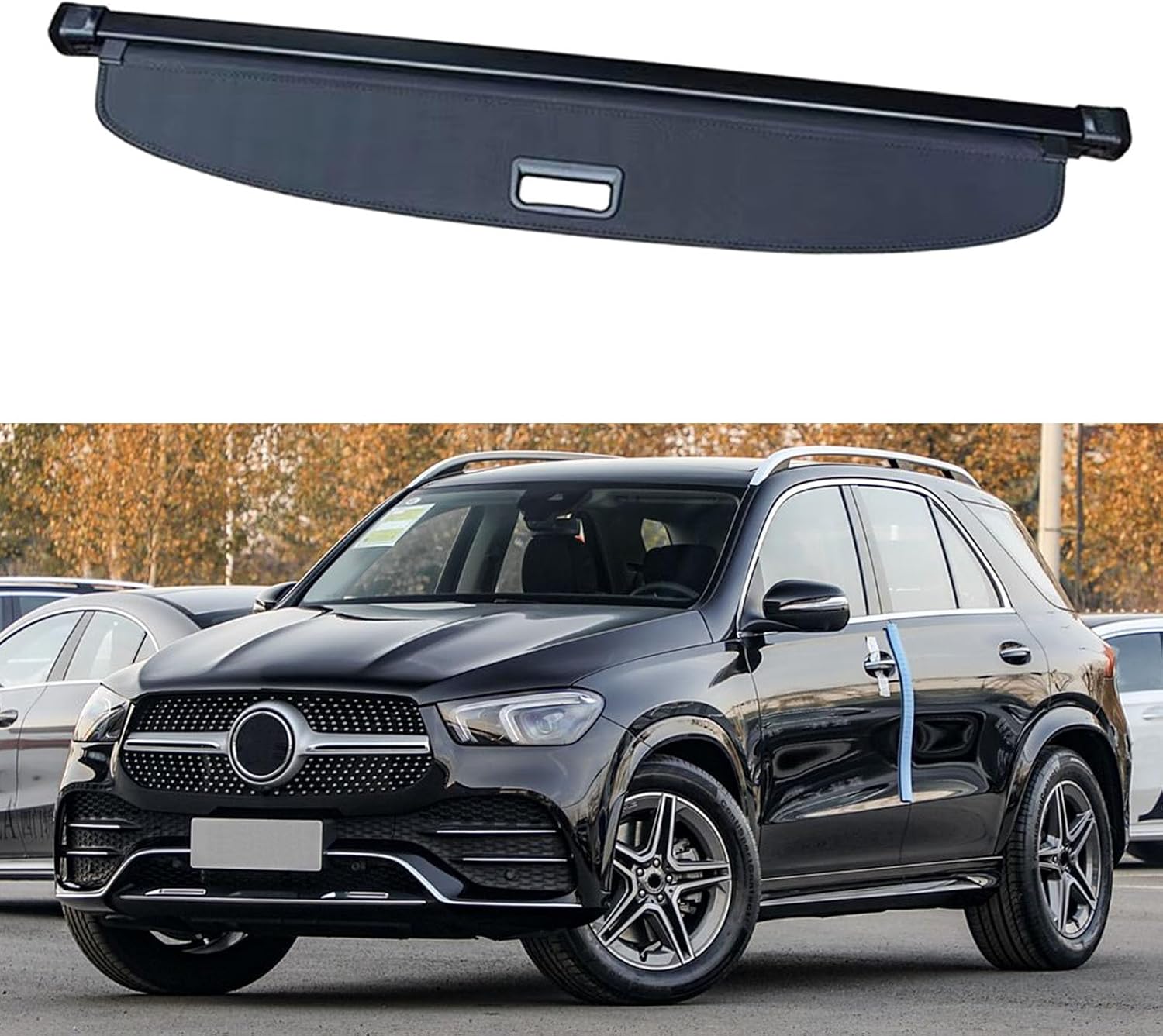 Retractable Luggage Cover for Trunk, Compatible with Benz GLE 2020-2024 ...