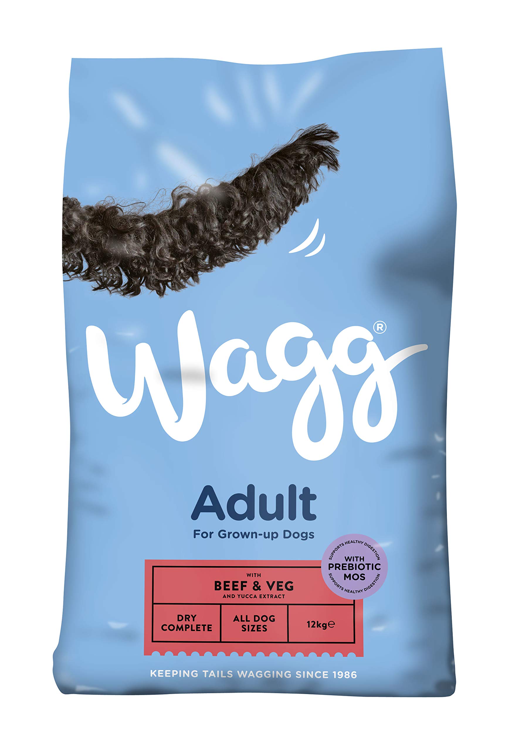 Wagg Complete with Beef and Veg, 12kg : Amazon.co.uk: Pet Supplies