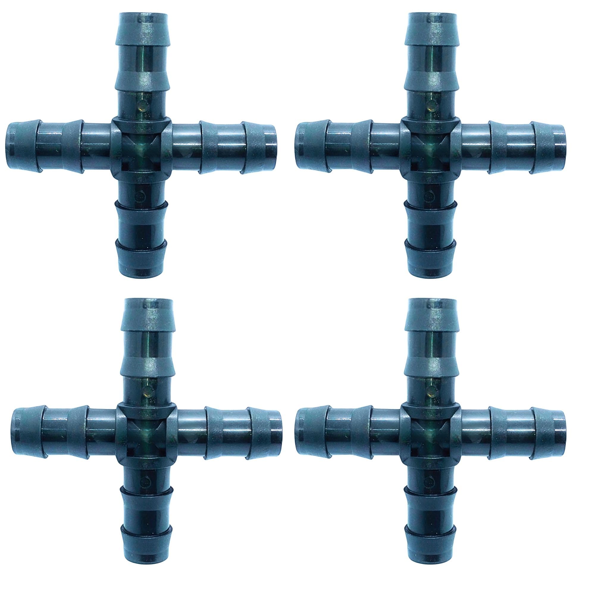 Pvc Irrigation For 4 Way Connection PVC Pipe Blue Fittings Connector