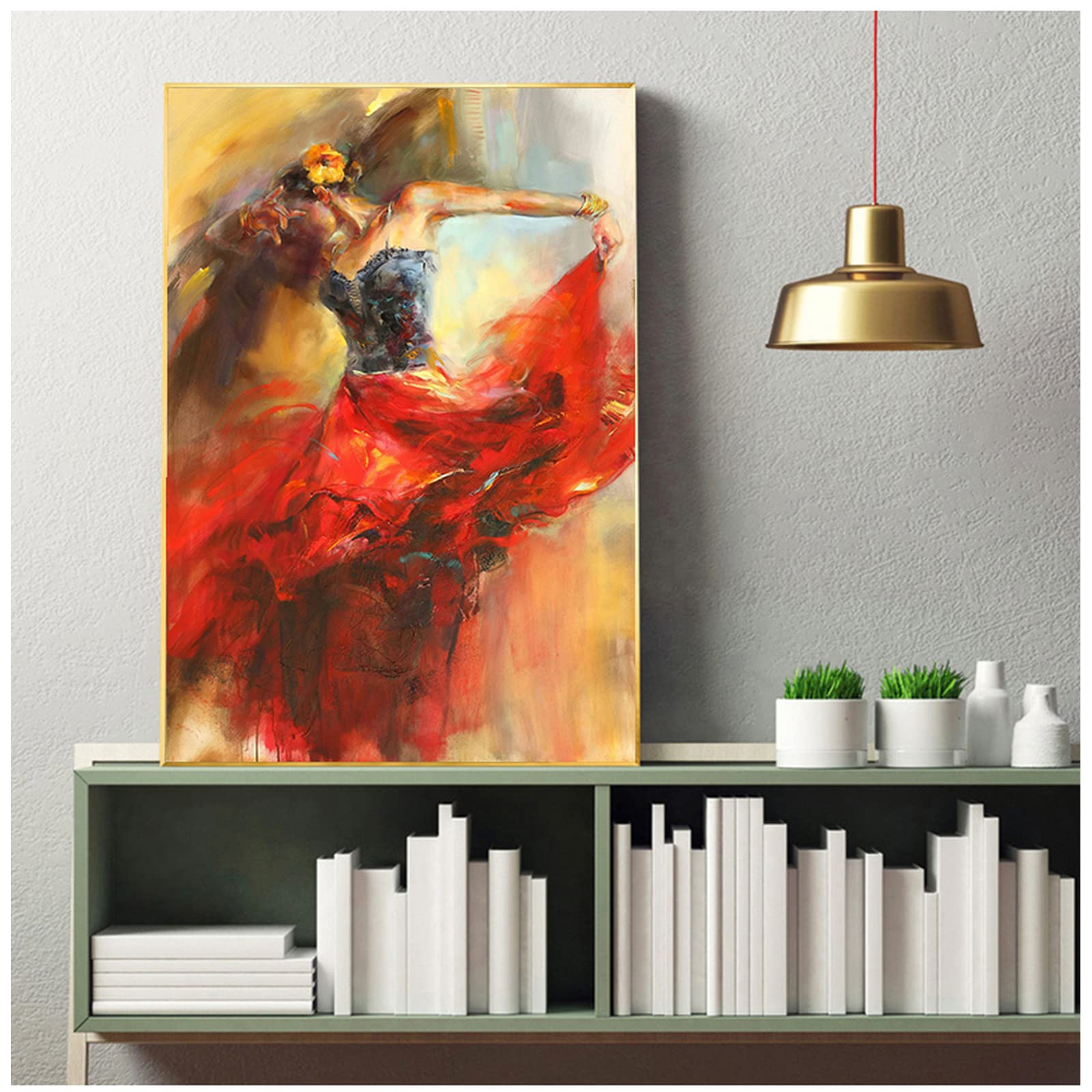 Spanish Home Modern Art Paintings Canary Islands Travel Print Wall Art