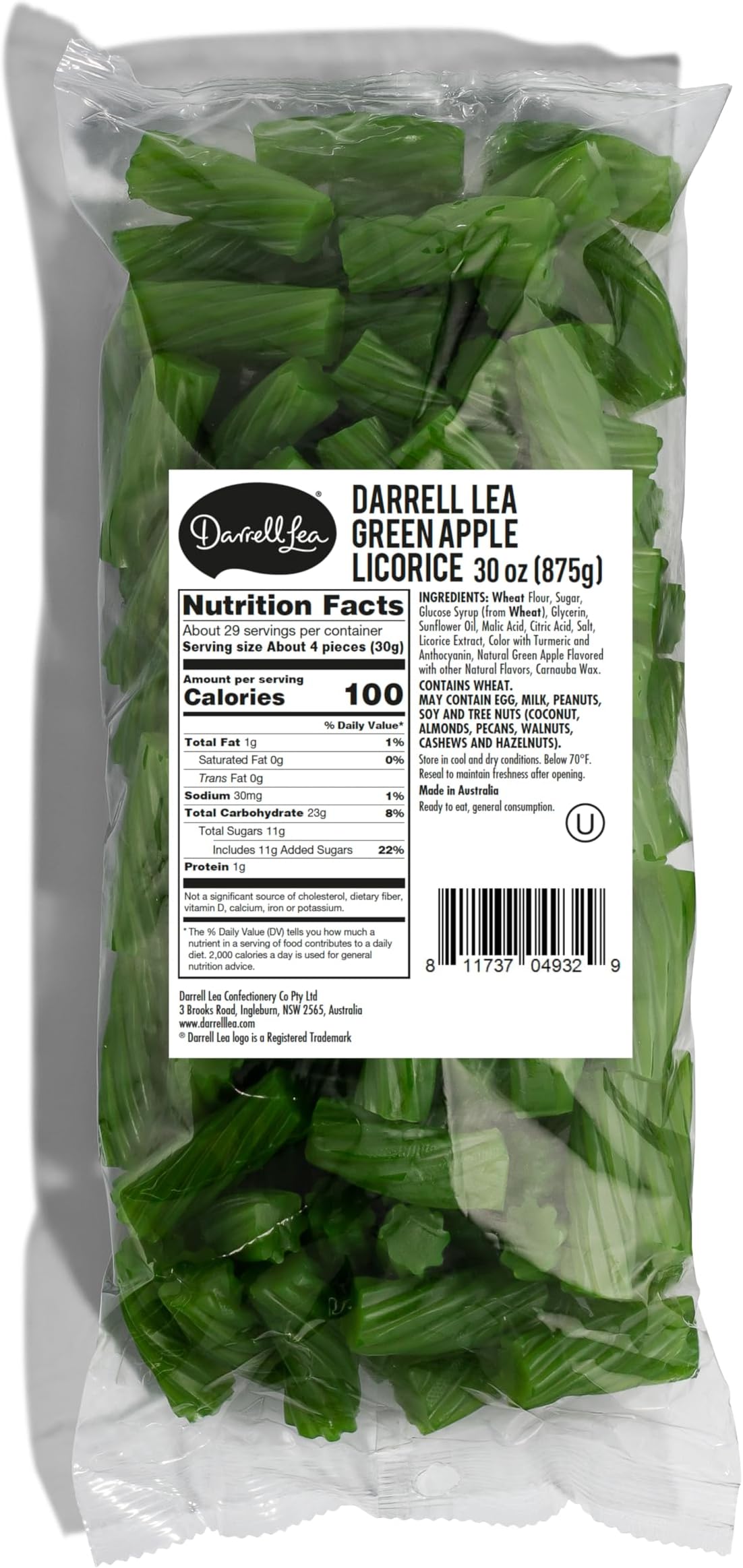 Amazon.com : Darrell Lea Bulk Australian Licorice, Non-GMO, No Palm Oil ...