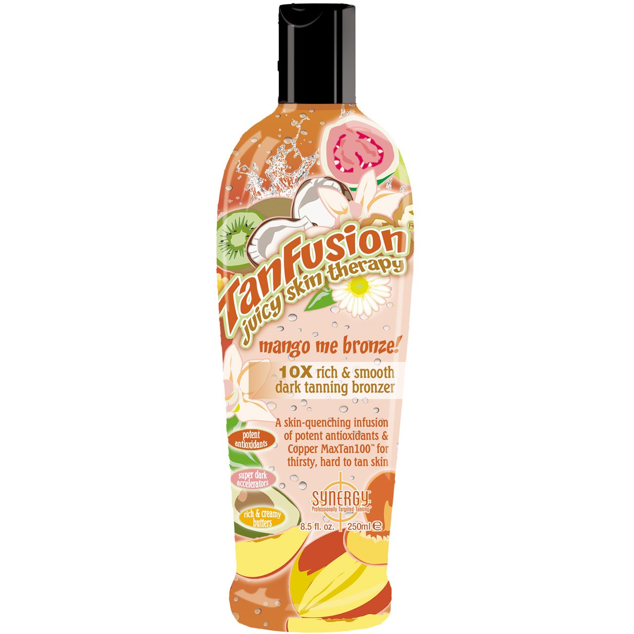 Amazon.com : Synergy Tan Mango Me 10x Extra Dark Bronzer Tanning Lotion ...
