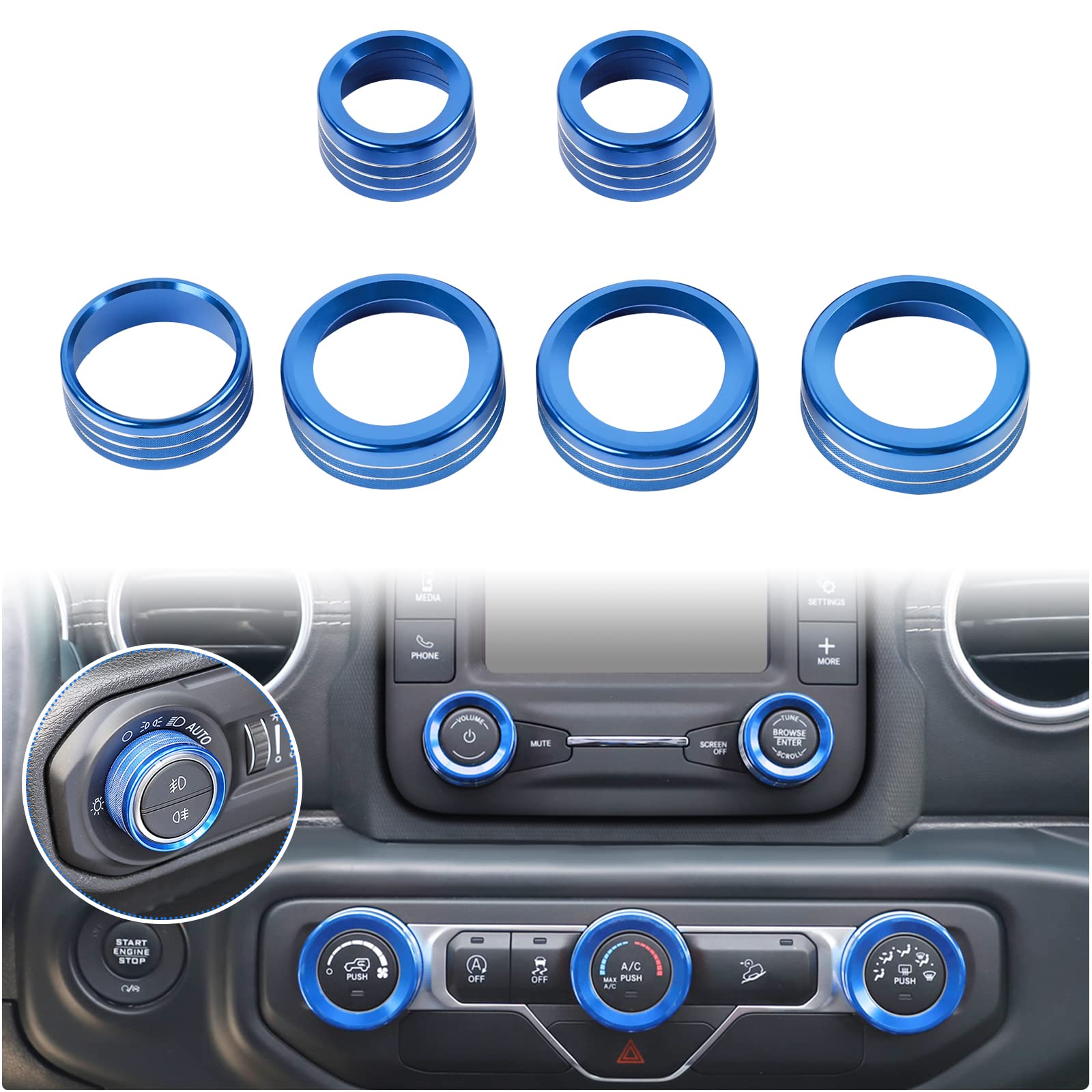 Snapklik.com : Voodonala Air Conditioner Headlight Center Console ...