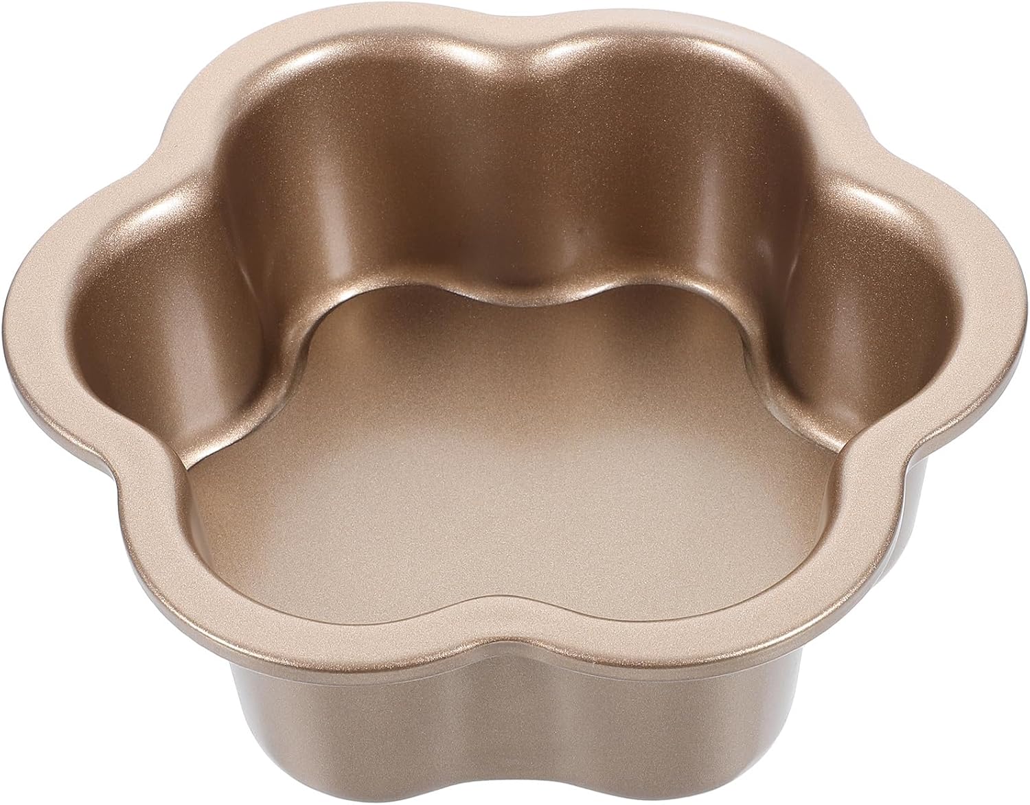 Amazon.com: Luxshiny Flower Cake Pan Carbon Steel: 6 Inch Non-Stick ...