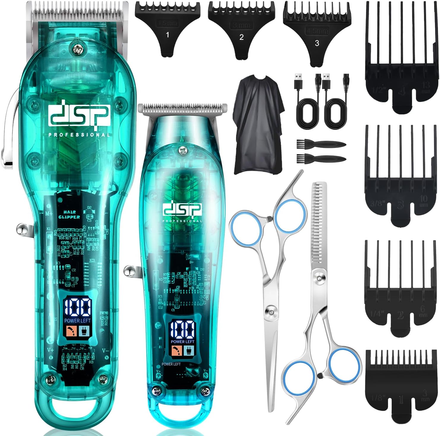 Amazon.com: DSP® Hair Clipper, Trimmer Kit for Men Professional Barber ...