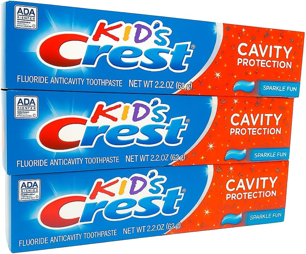 Crest Kids Cavity Protection Toothpaste, Sabor Sparkle Fun, Pacote ...