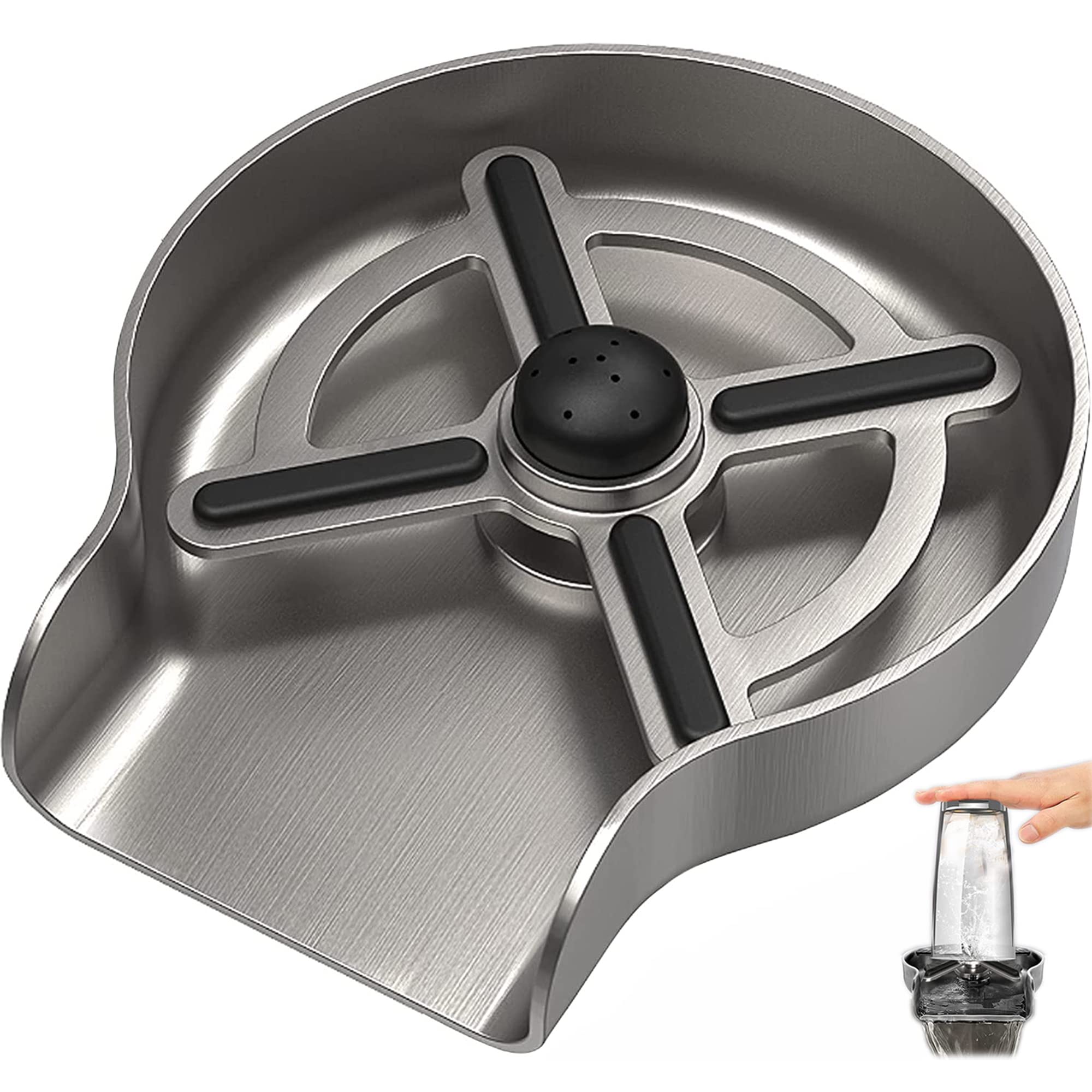 Rapid Glass Rinser For Kitchen Sinks Baby Bottle Washer Sink ...