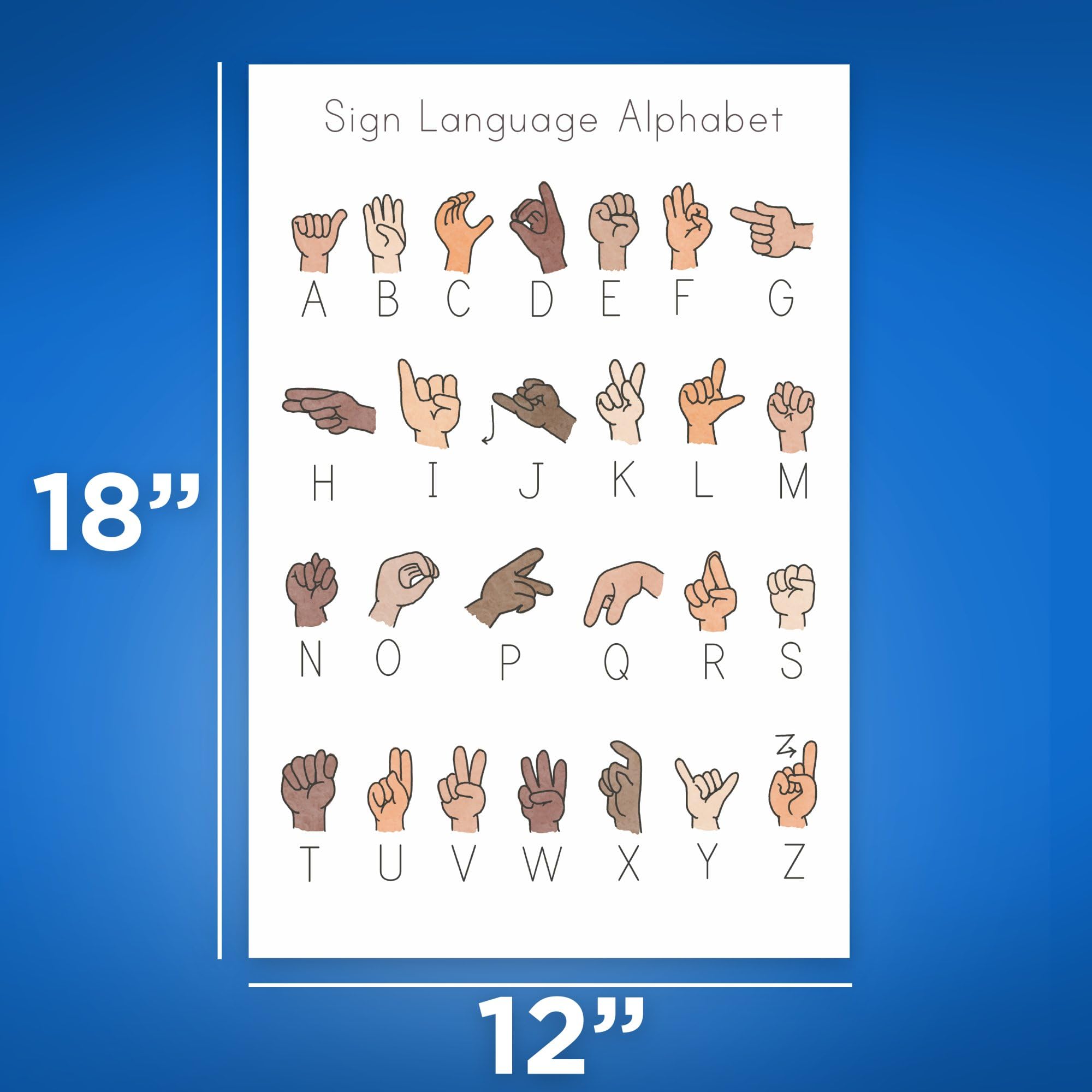Canadian Sign Language Alphabet