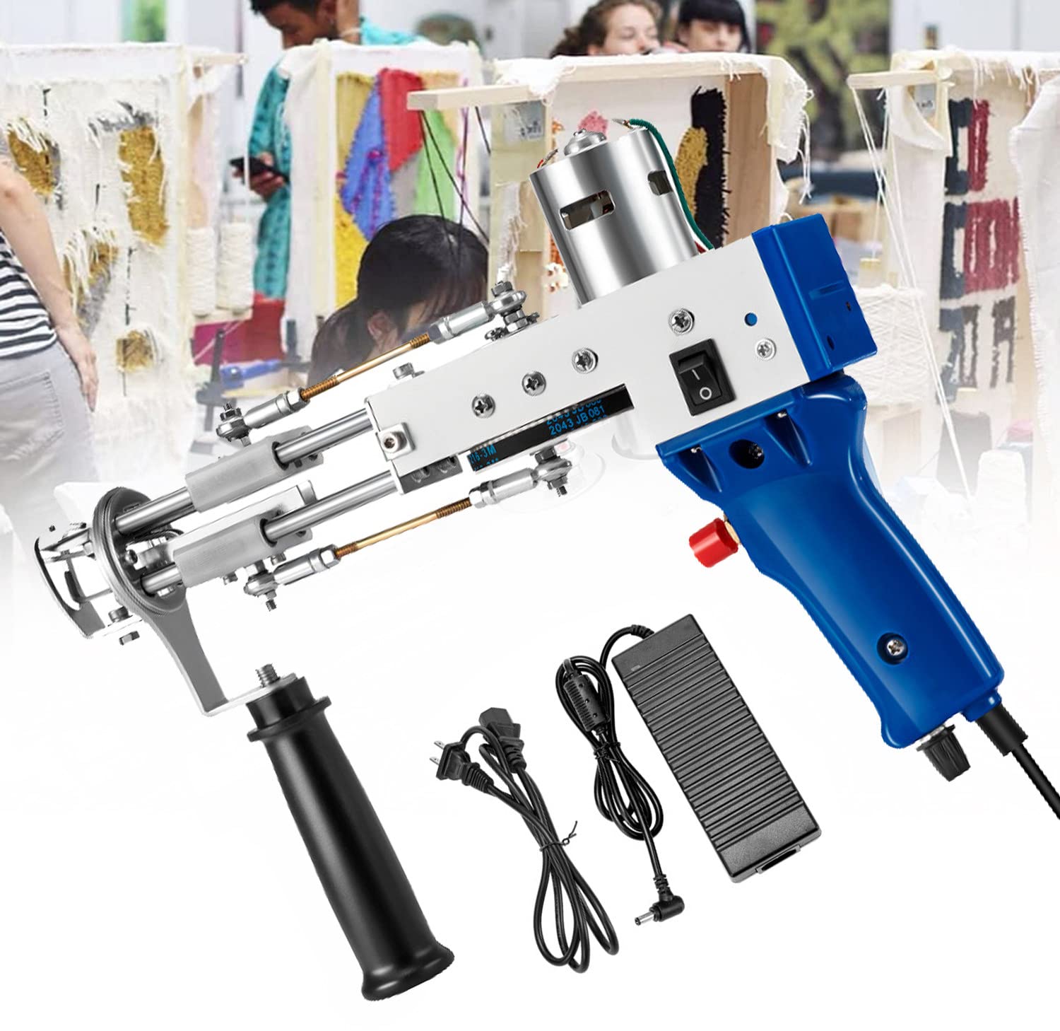 Electric Carpet Tufting Gun Loop Pile Carpet Weaving Tufting Gun 2 IN