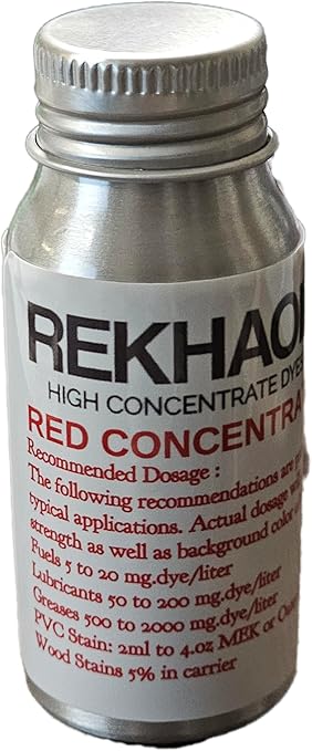 Amazon.com: Rekhaoil®Red Petroleum Dye : Automotive