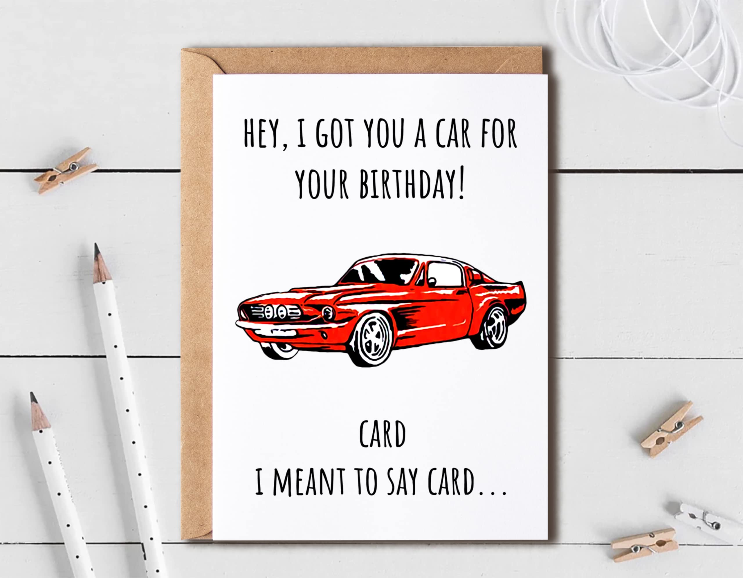 Camaros With Happy Birthday Cards